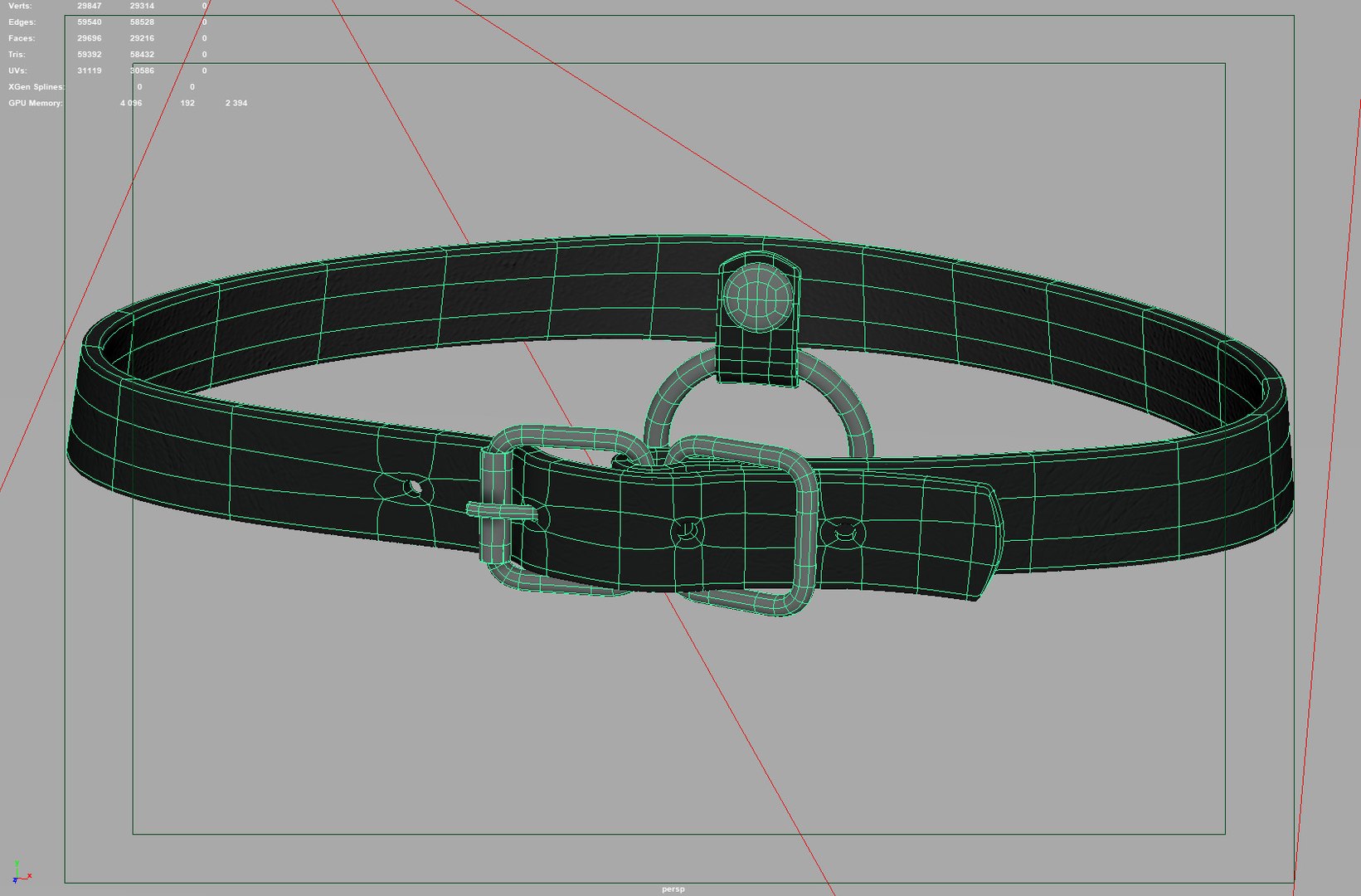 3D Women S Choker Model - TurboSquid 1554108