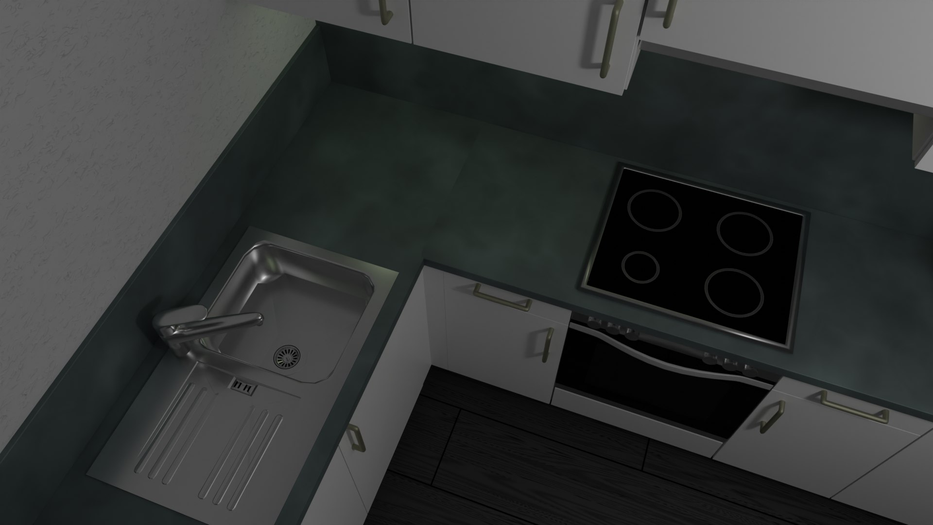 3D Kitchen By Ruben Model - TurboSquid 1989736