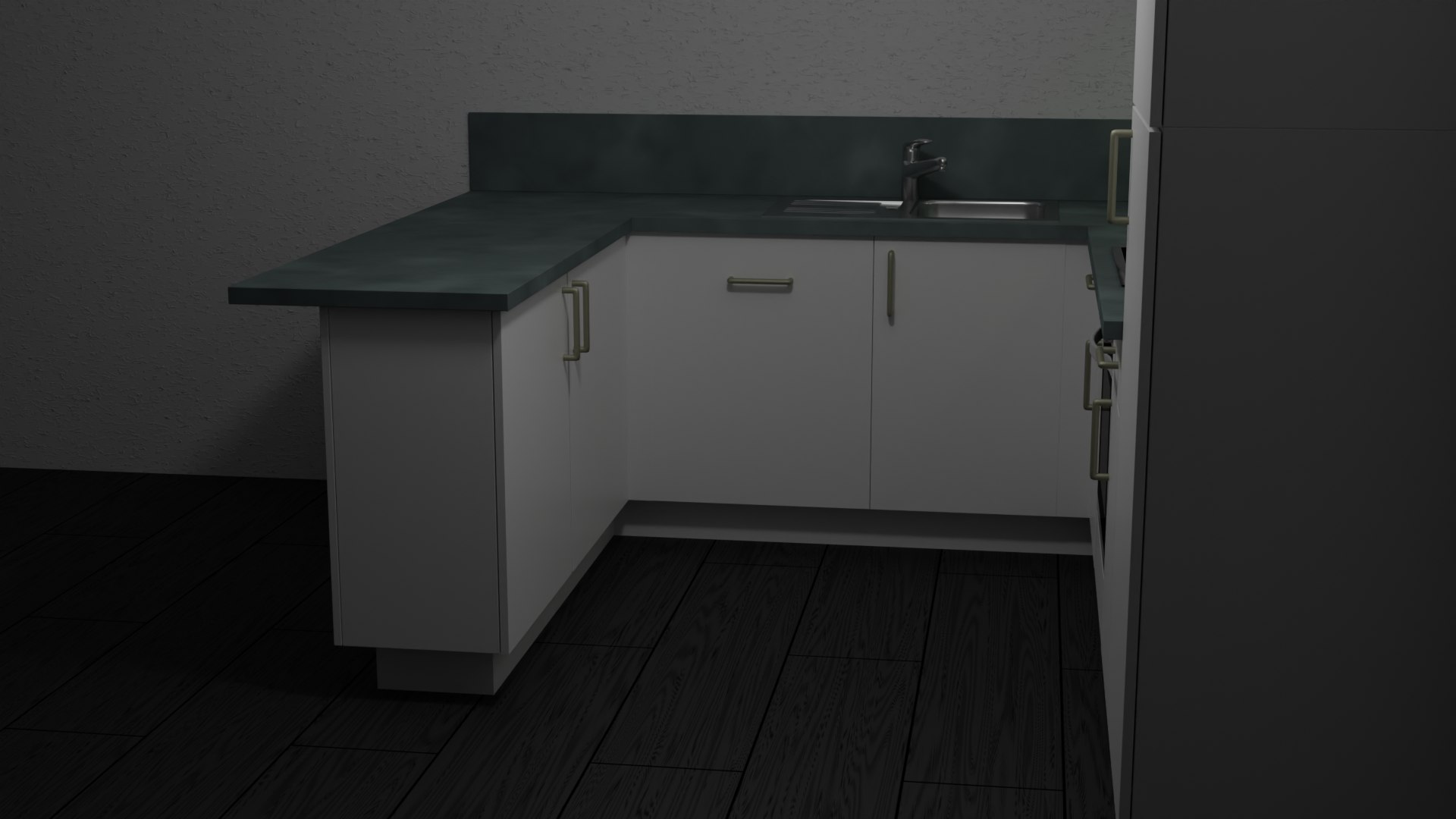 3D Kitchen By Ruben Model - TurboSquid 1989736