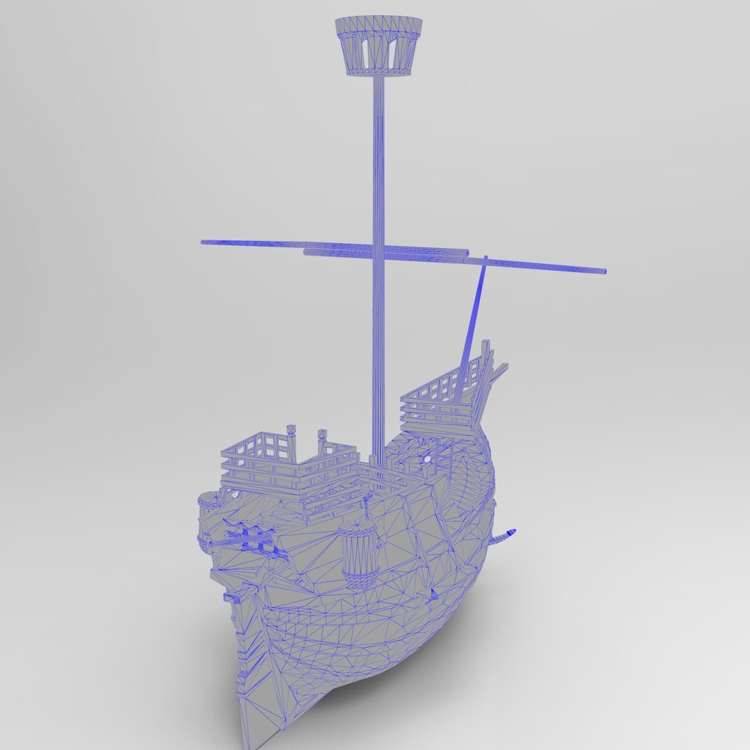 Small Santa Maria Boat 3D Model - TurboSquid 1568147