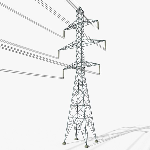 3D Powerline Models | TurboSquid