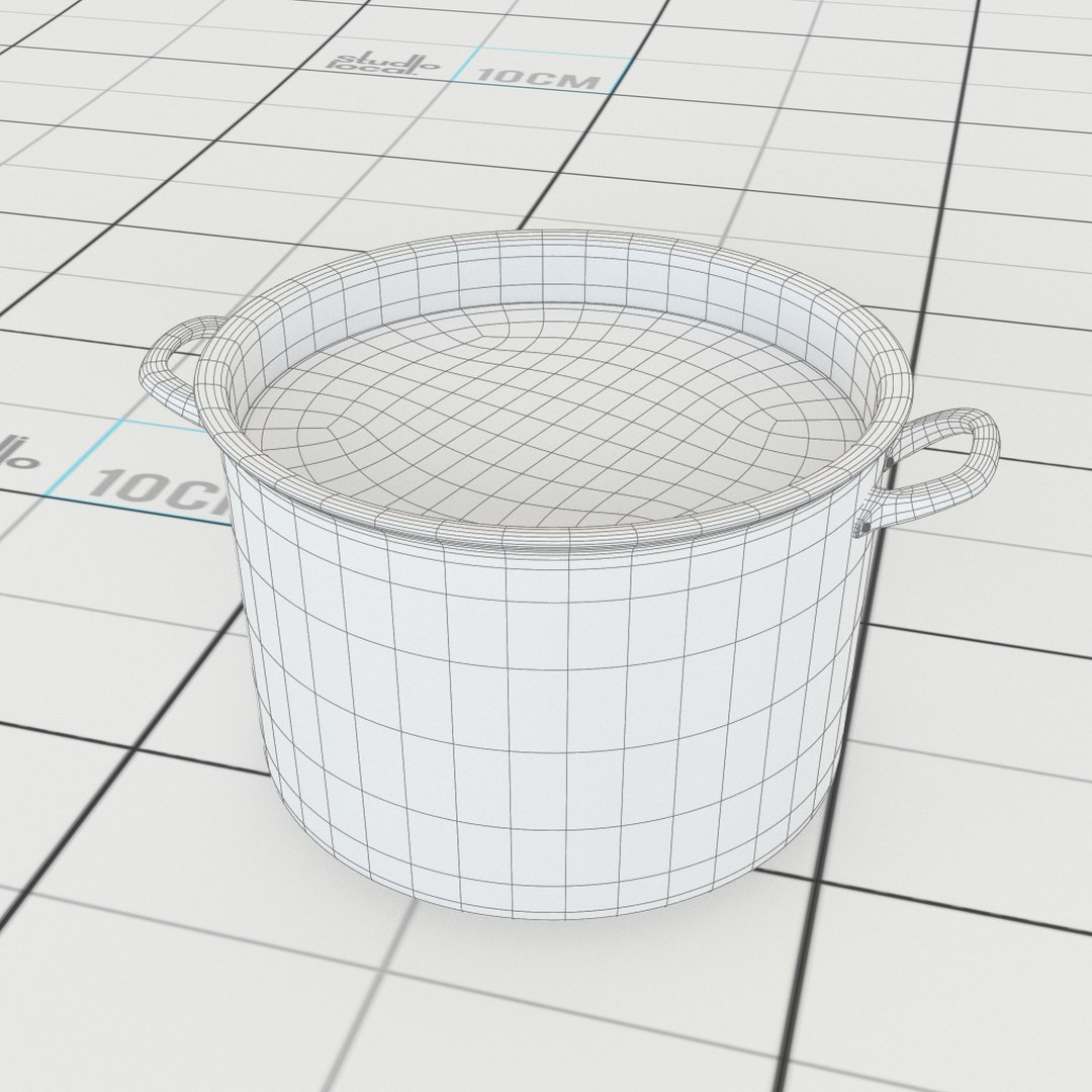 Cooking Pot 3D Model - TurboSquid 1207943