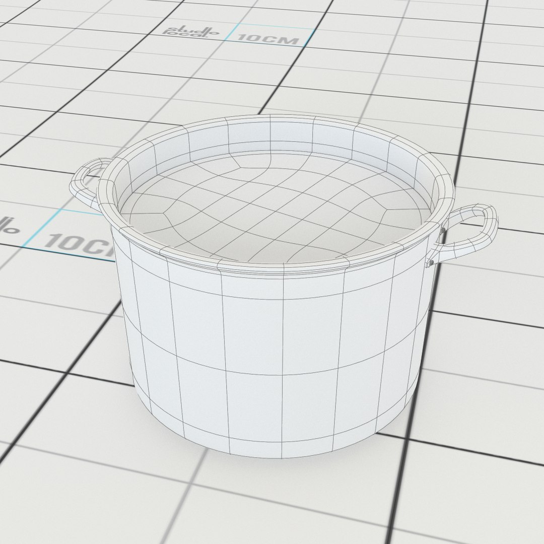 Cooking Pot 3D Model - TurboSquid 1207943