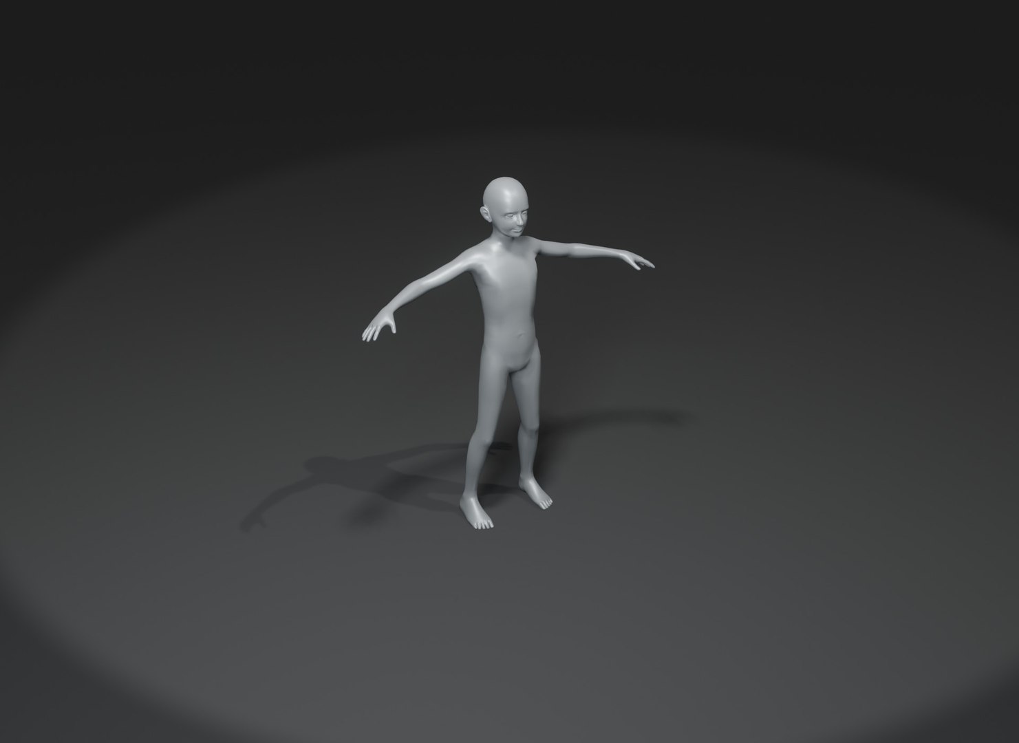 Boy Kid Body Base Mesh 3D Model 10k Polygons 3D Model - TurboSquid 1759420