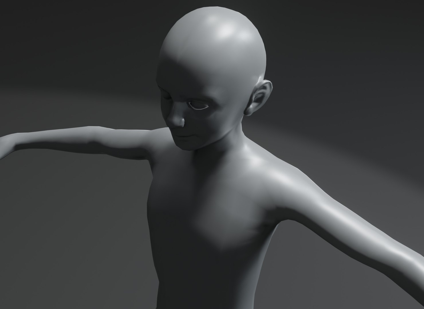 Boy Kid Body Base Mesh 3D Model 10k Polygons 3D Model - TurboSquid 1759420
