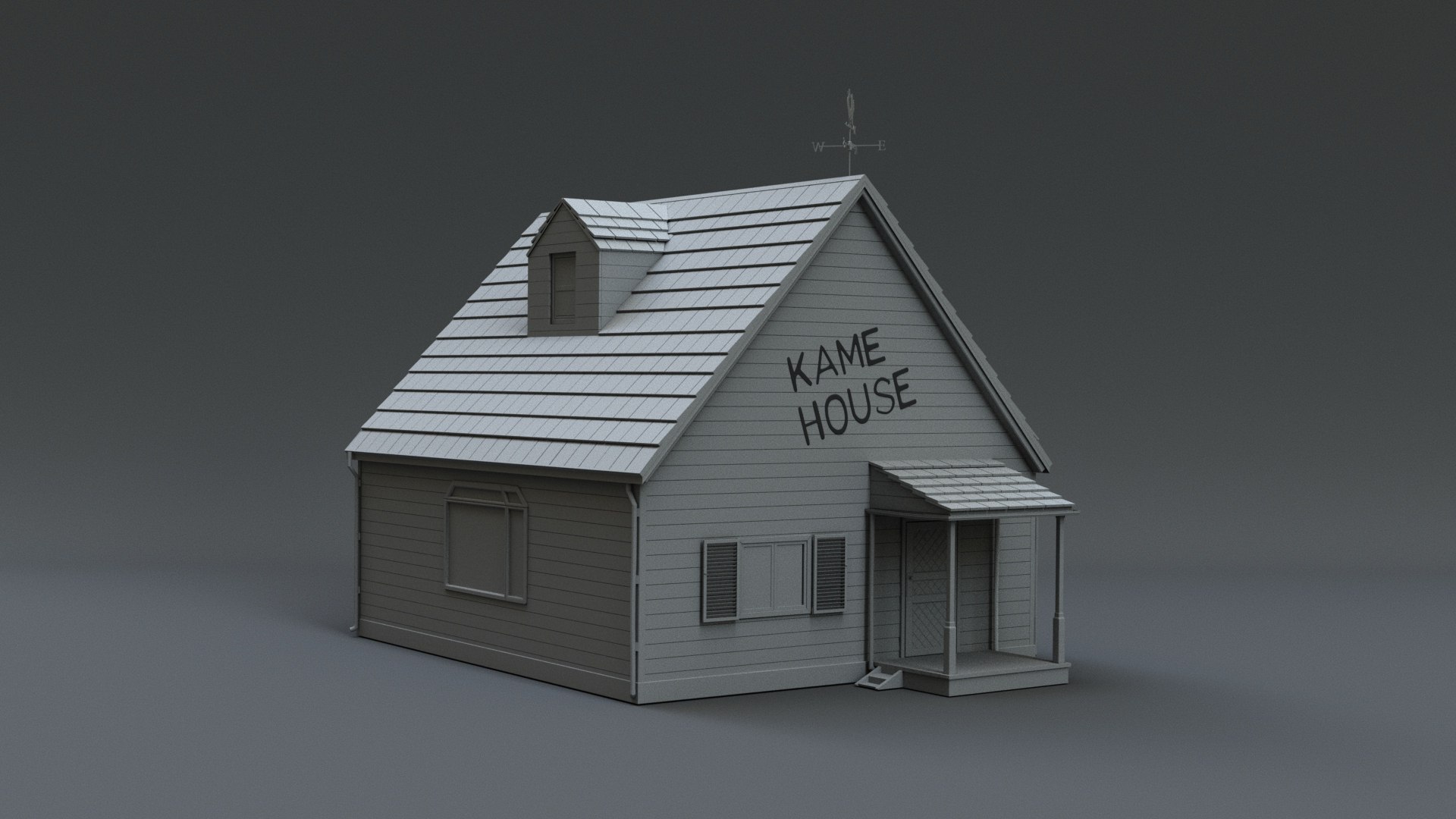 3D Model Kame House - TurboSquid 1299051