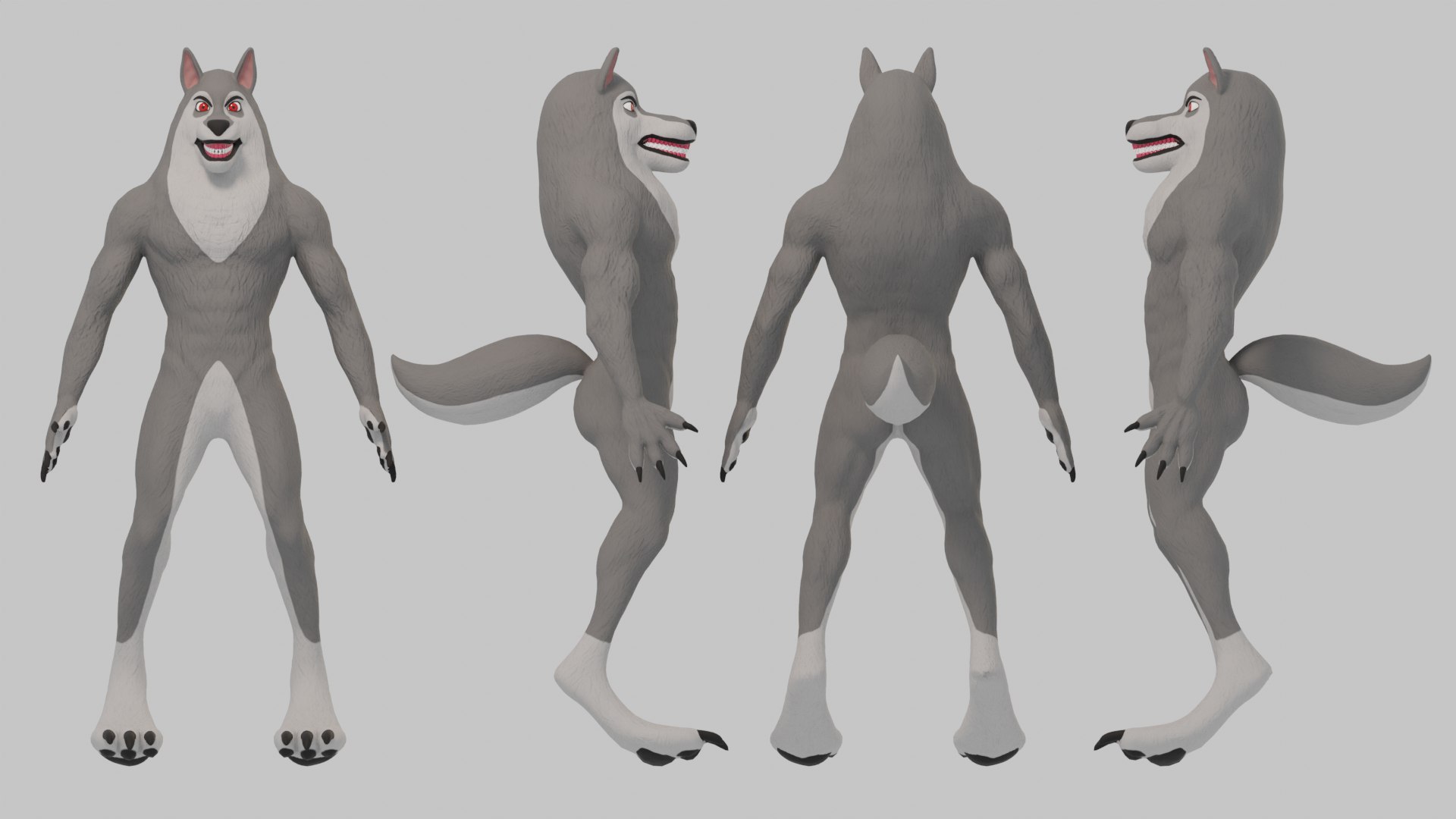 3D Werewolf Model - TurboSquid 2211584