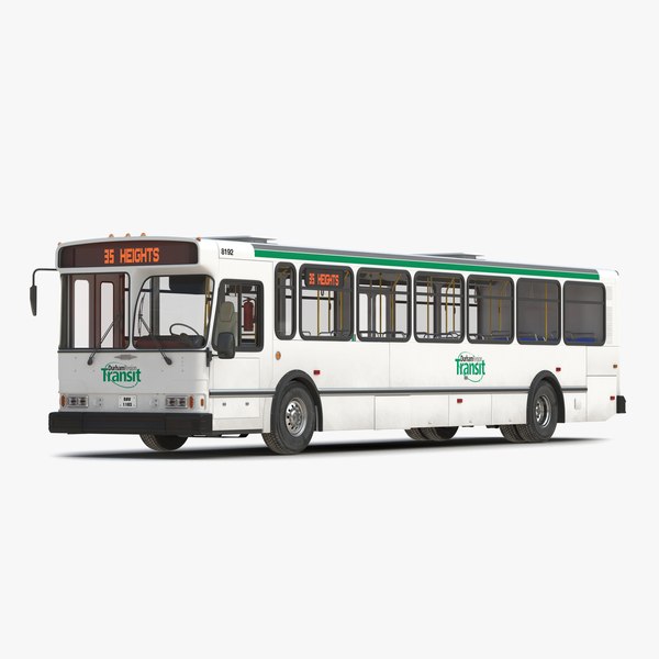 orion v transit bus 3d obj