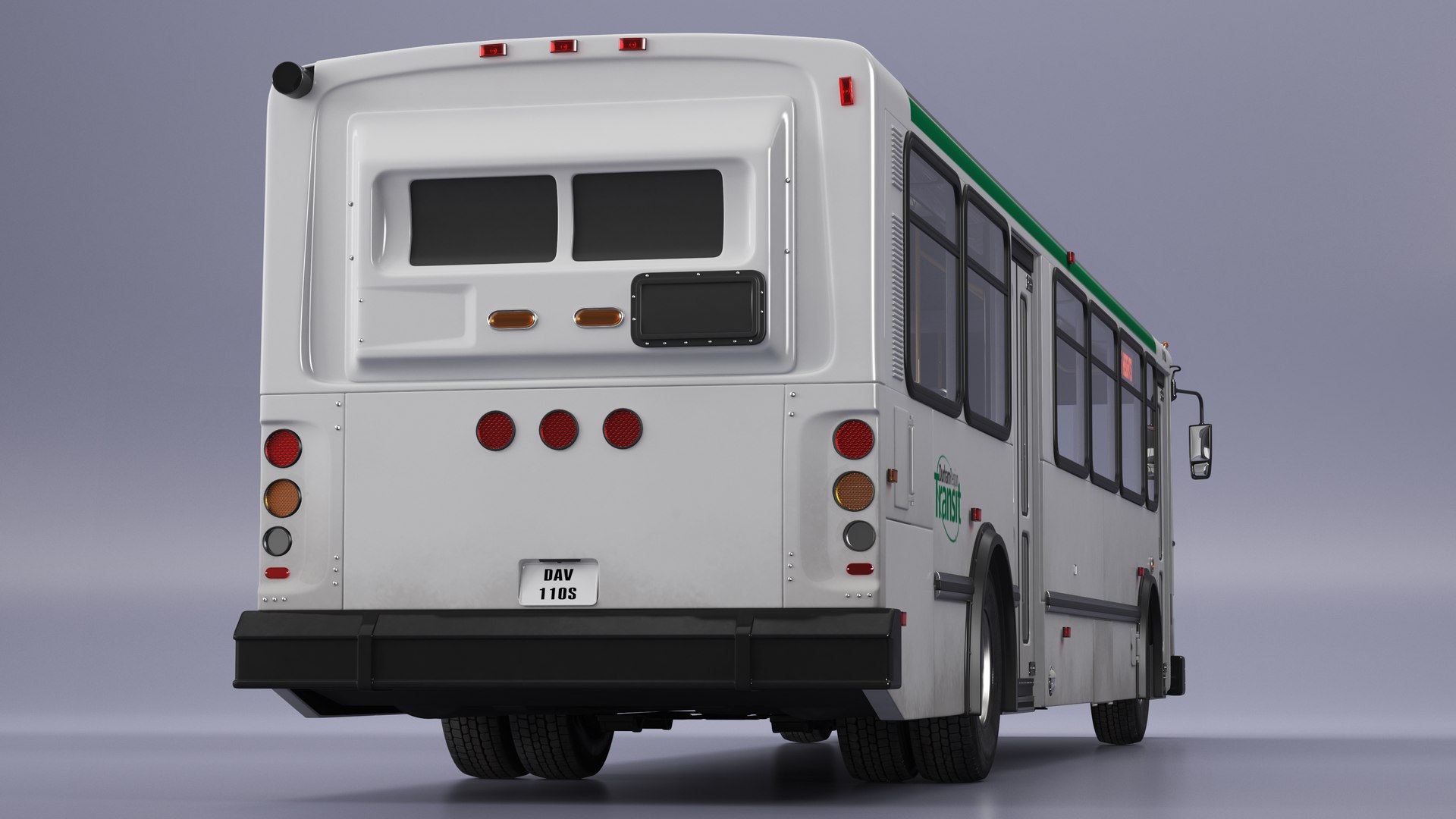 Orion V Transit Bus 3d Obj
