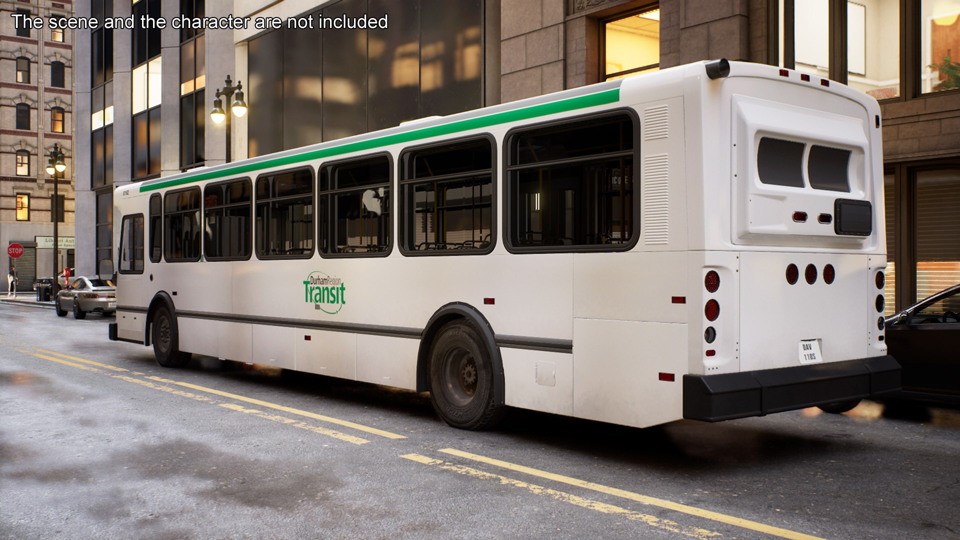Orion V Transit Bus 3d Obj
