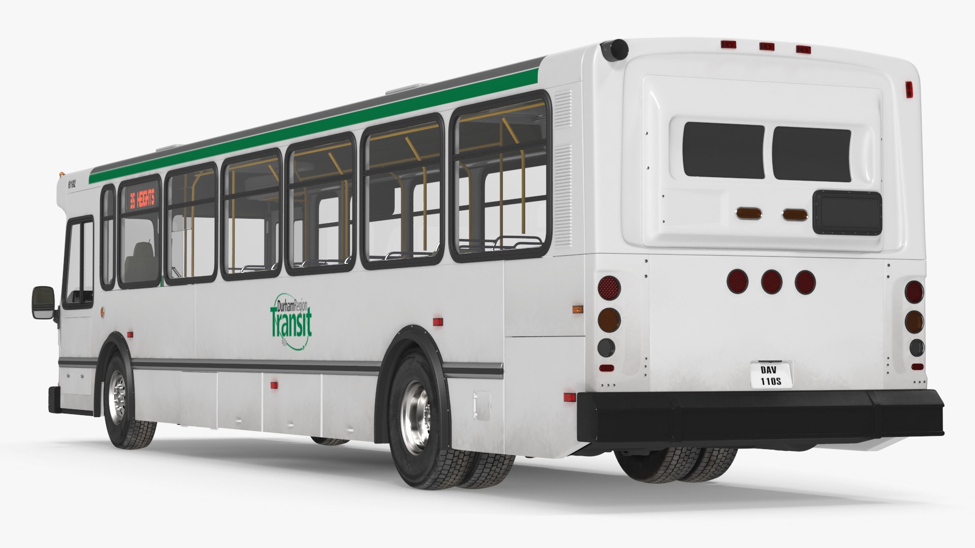 Orion V Transit Bus 3d Obj