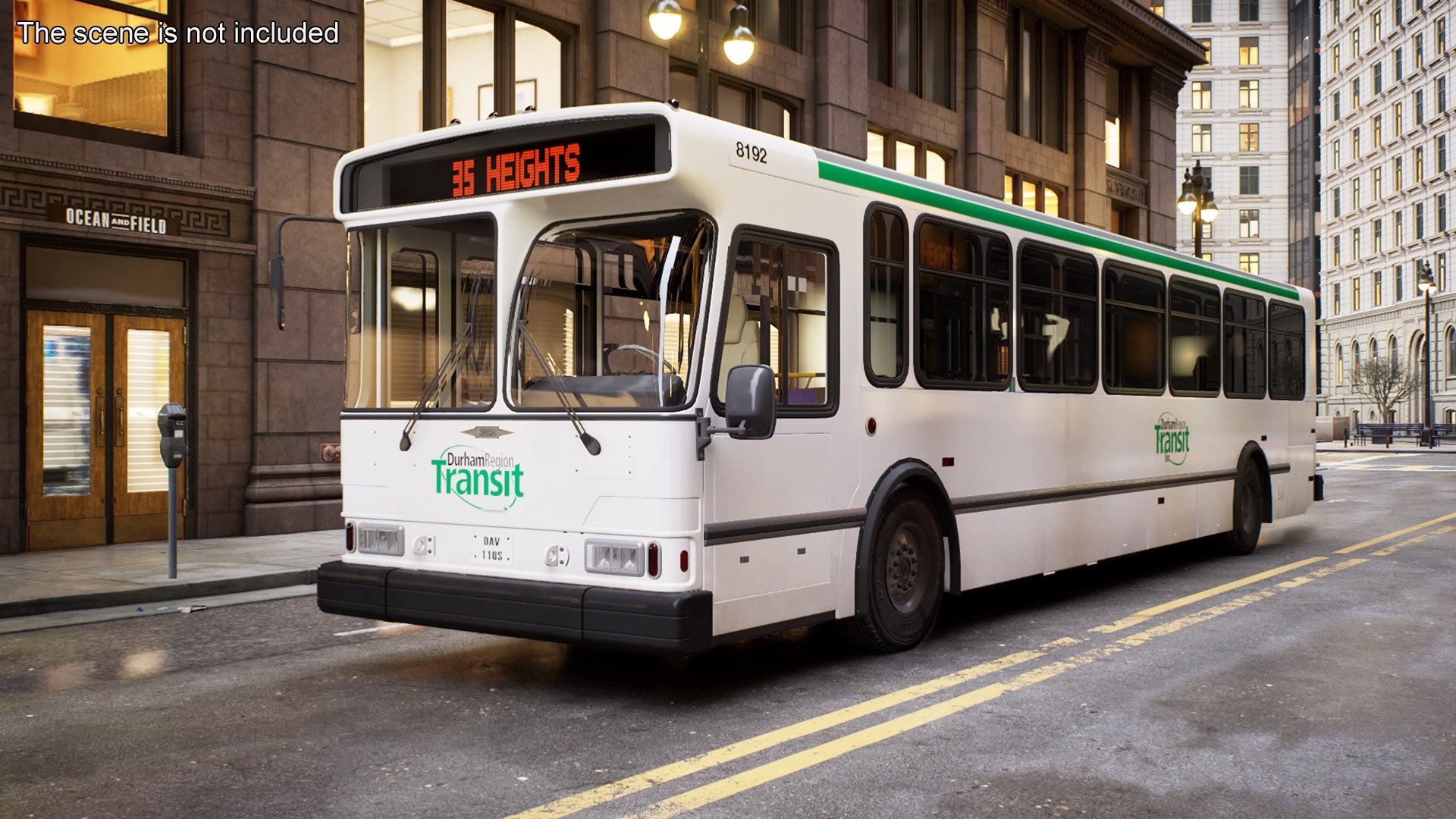 Orion V Transit Bus 3d Obj
