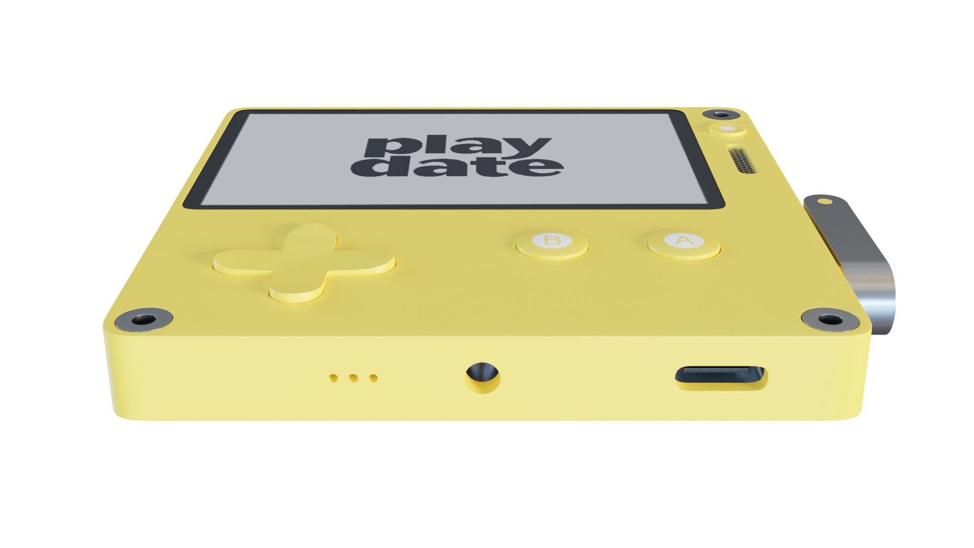 3D Playdate Game Console - TurboSquid 2152401