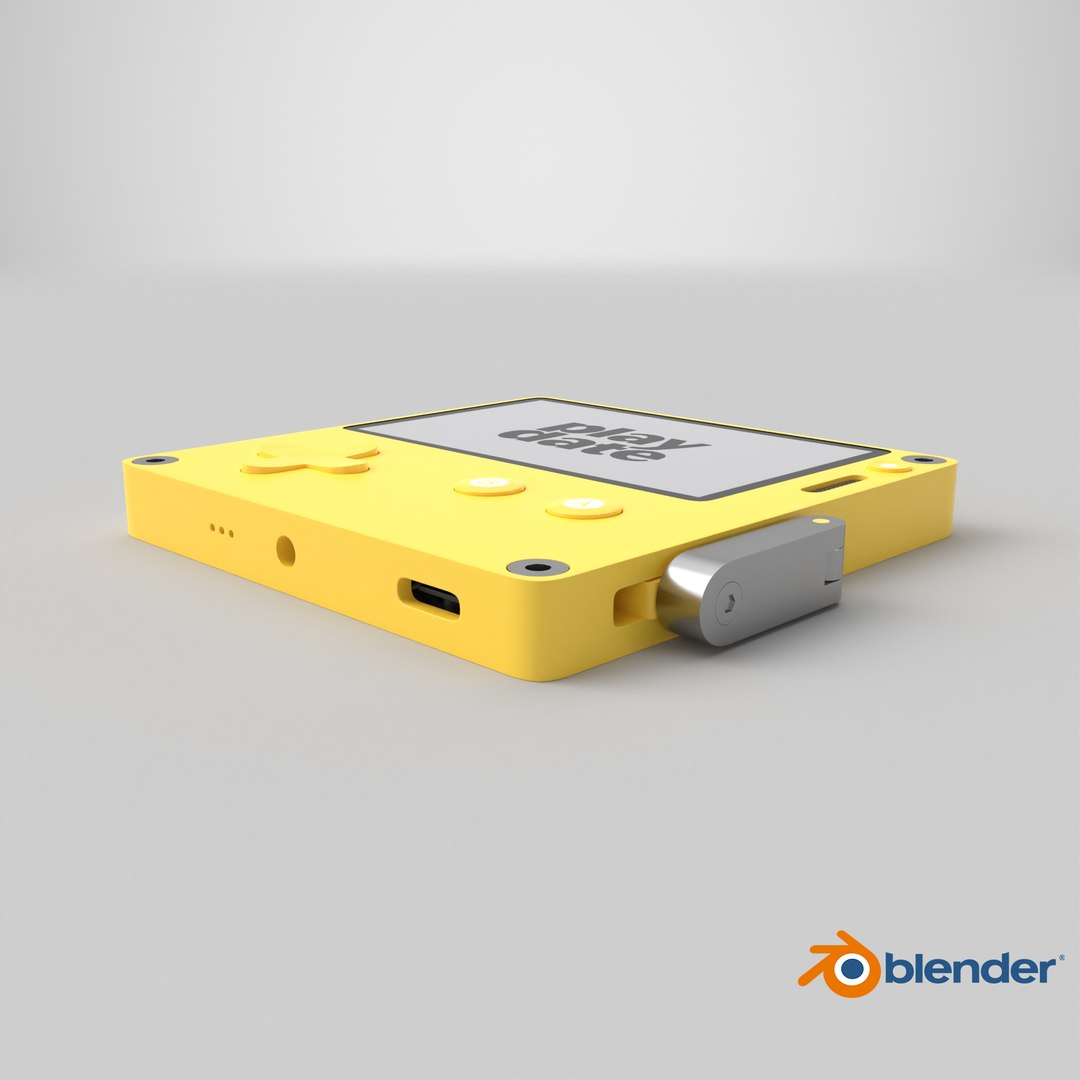 3D Playdate Game Console - TurboSquid 2152401