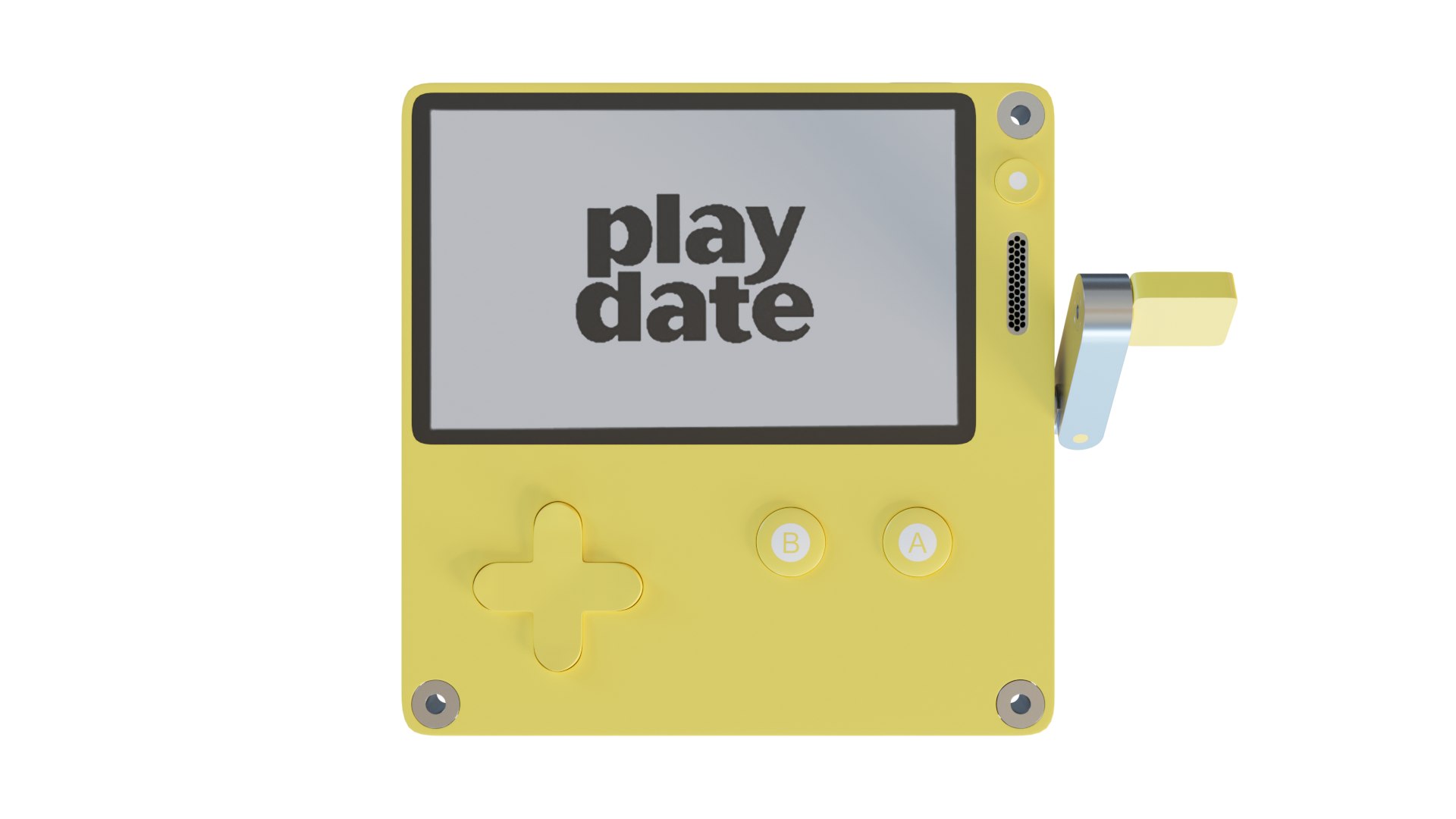 3D Playdate Game Console - TurboSquid 2152401
