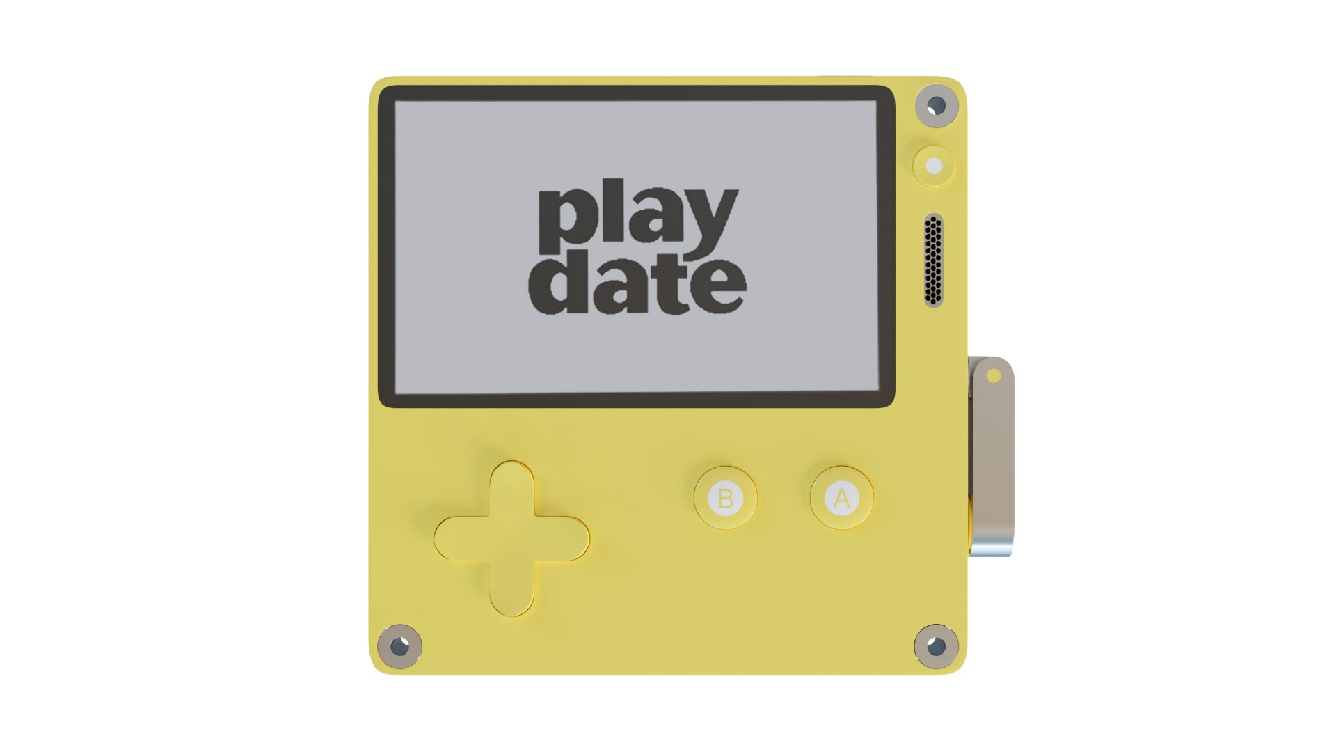 3D Playdate Game Console - TurboSquid 2152401