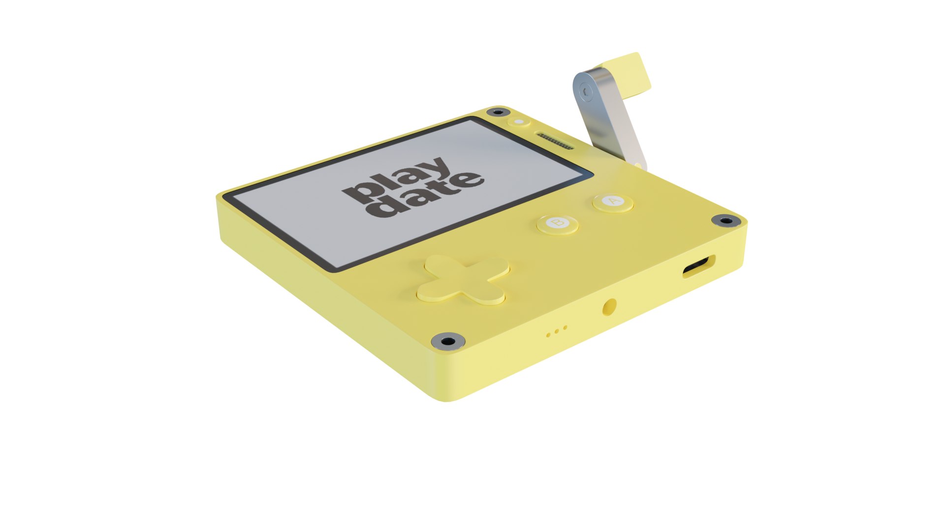 3D Playdate Game Console - TurboSquid 2152401