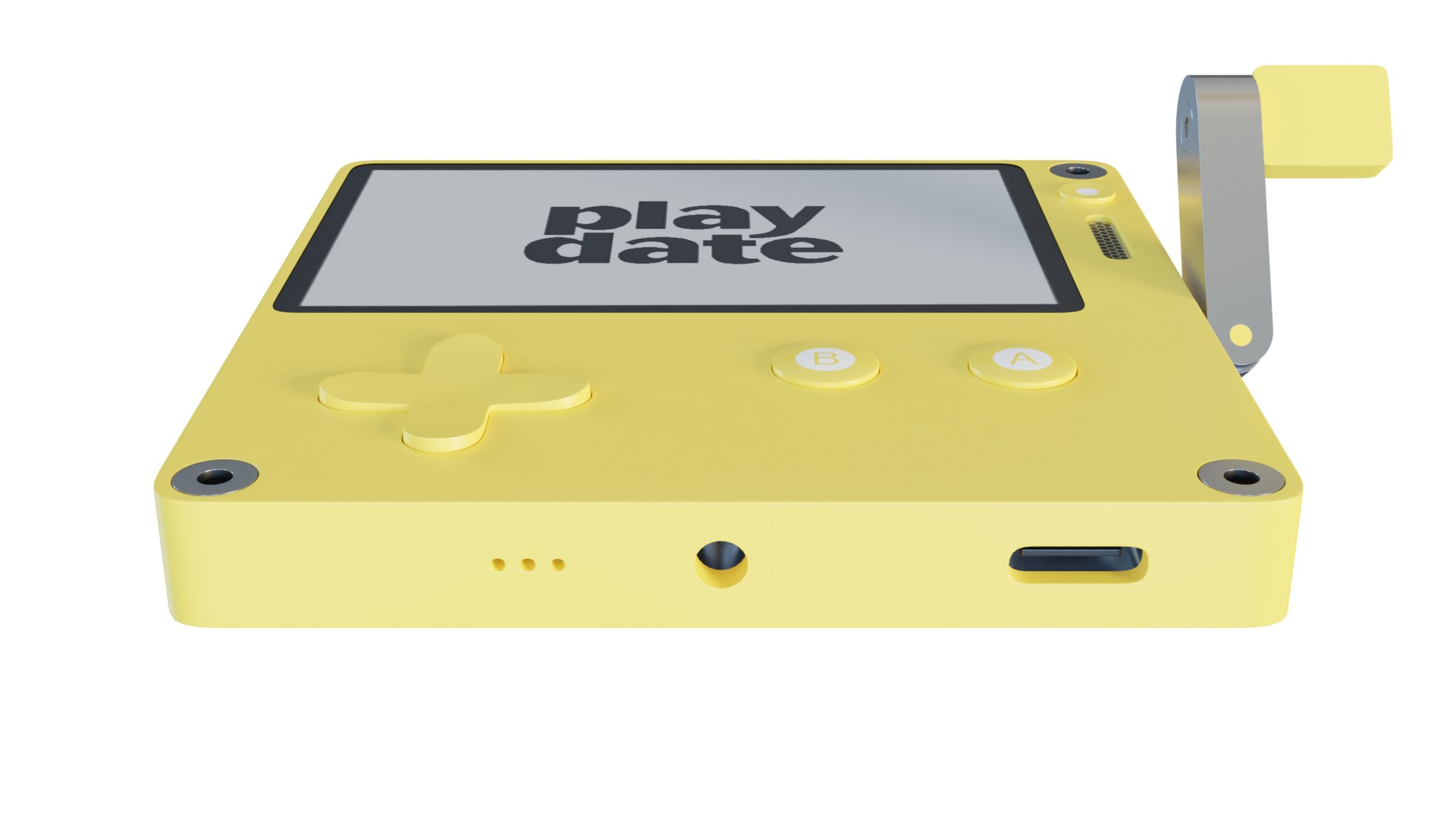 3D Playdate Game Console - TurboSquid 2152401