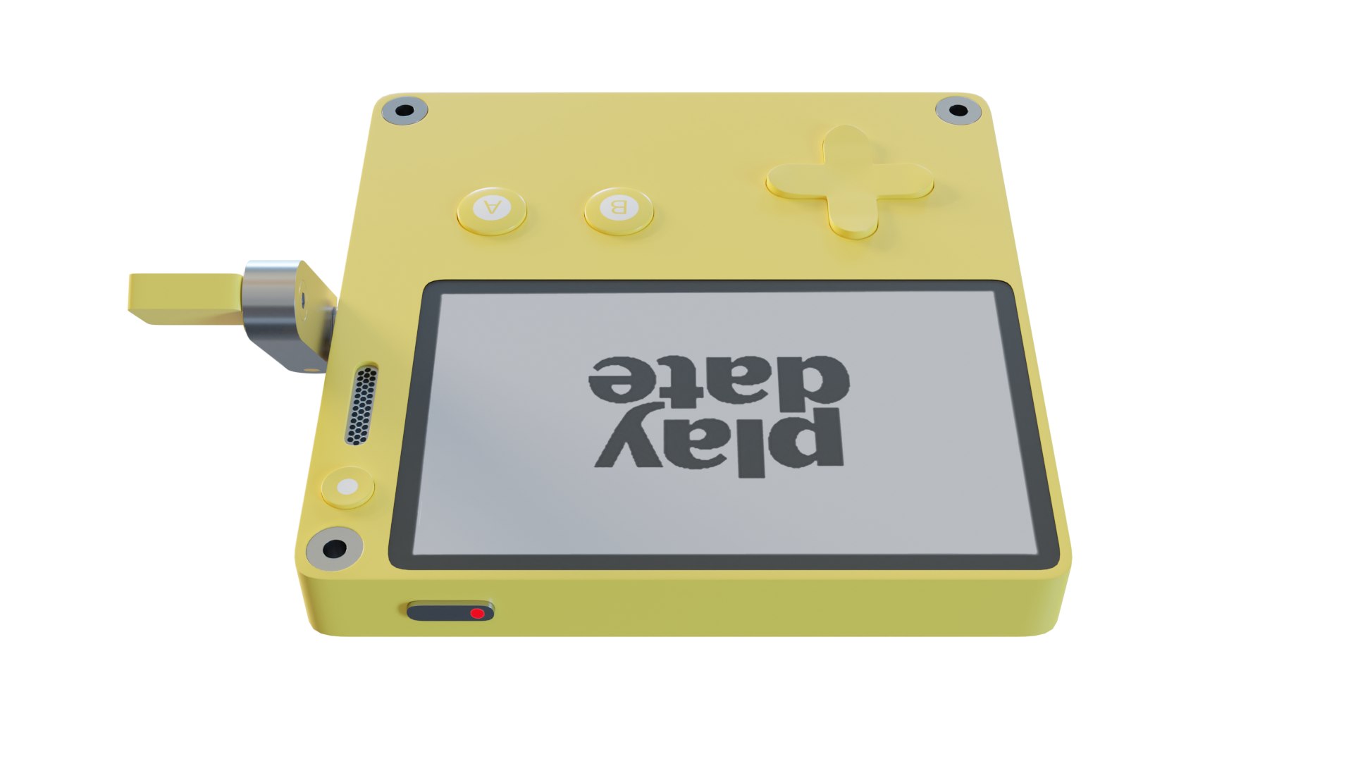 3D Playdate Game Console - TurboSquid 2152401