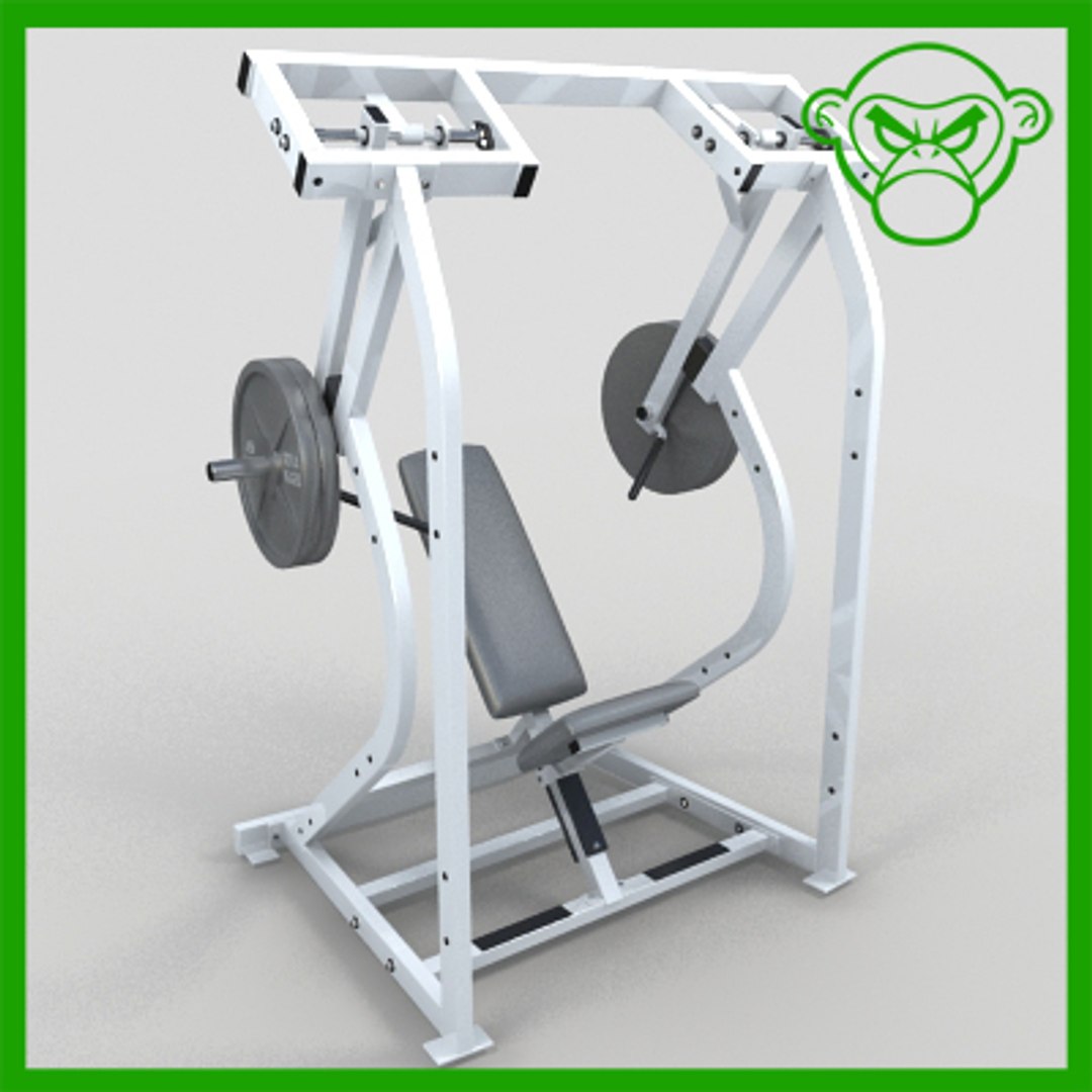 3d Shoulder Press Model