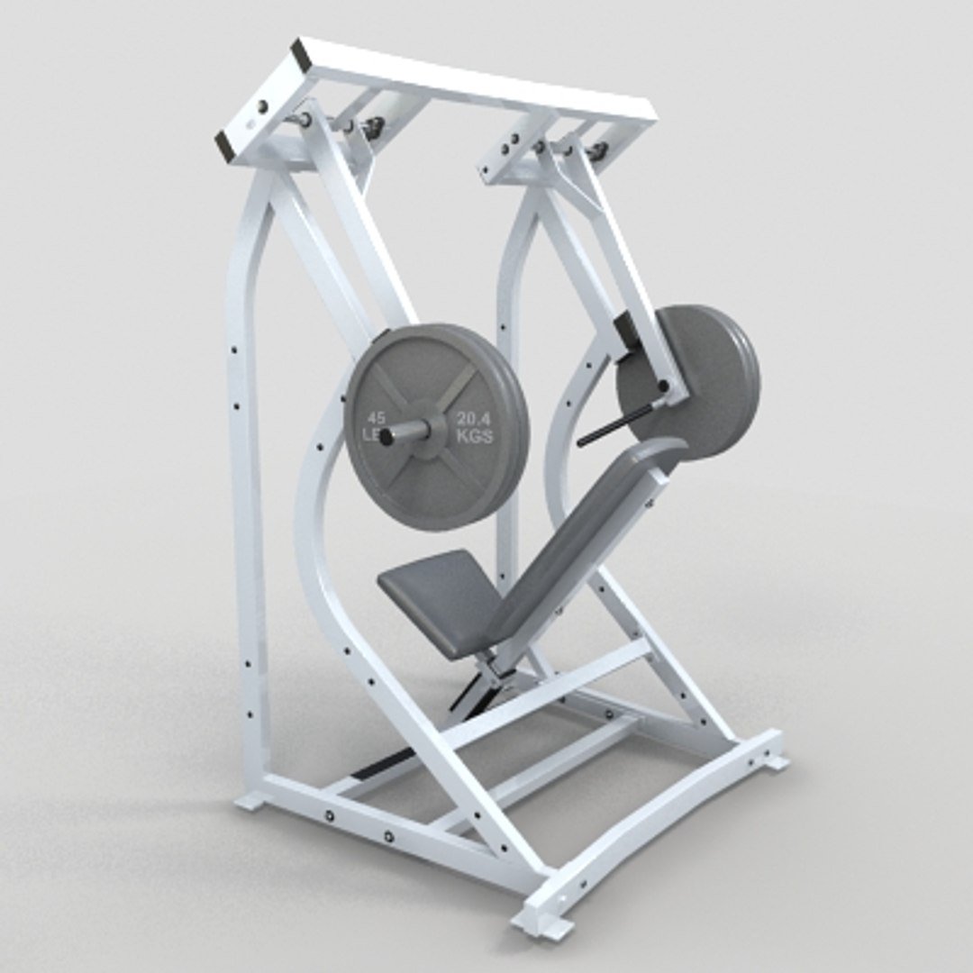 3d Shoulder Press Model