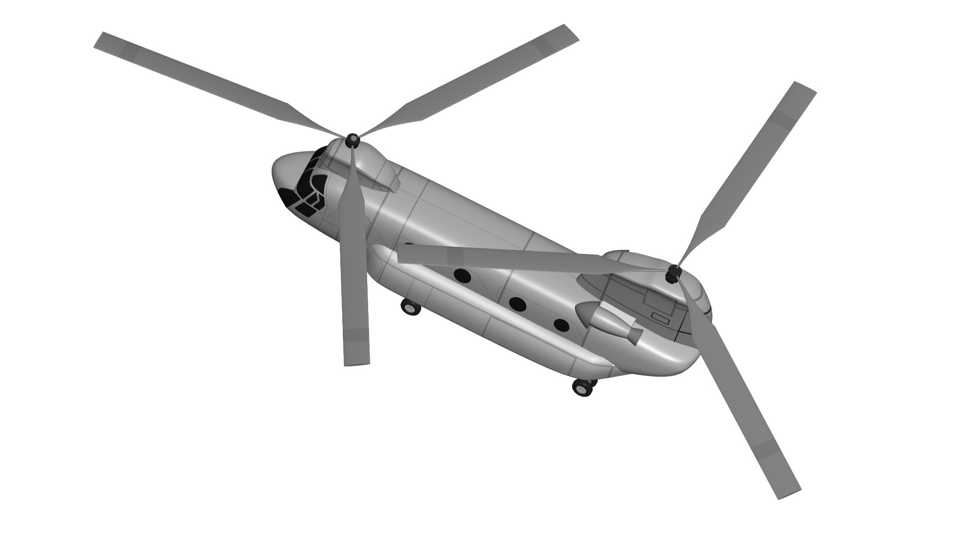 Boeing Chinook Model - TurboSquid 1986716