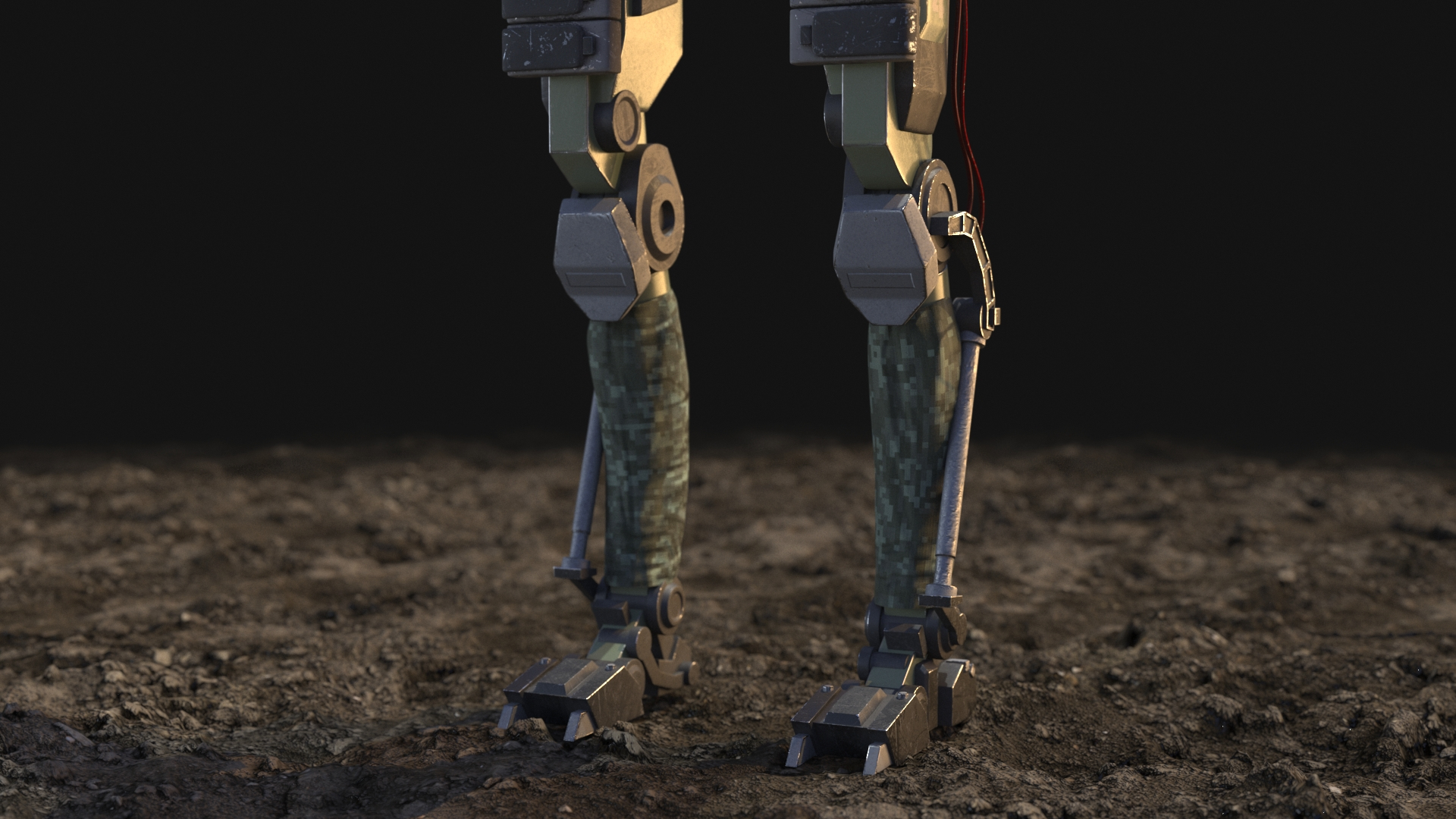 Armored Robot Soldier 3D Model - TurboSquid 2170139