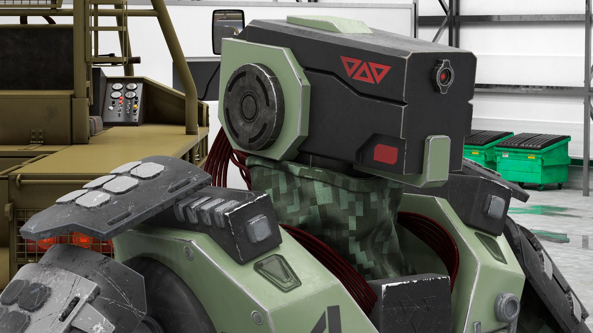 Armored Robot Soldier 3D Model - TurboSquid 2170139