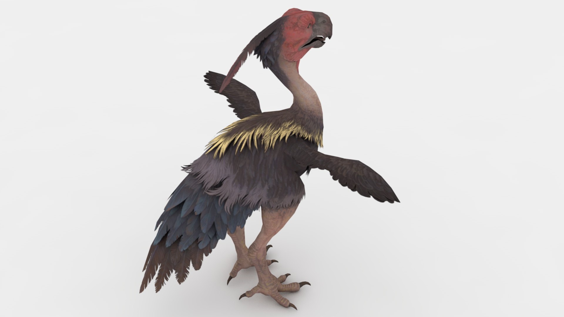 Axe Beak 3D Model - TurboSquid 2343006