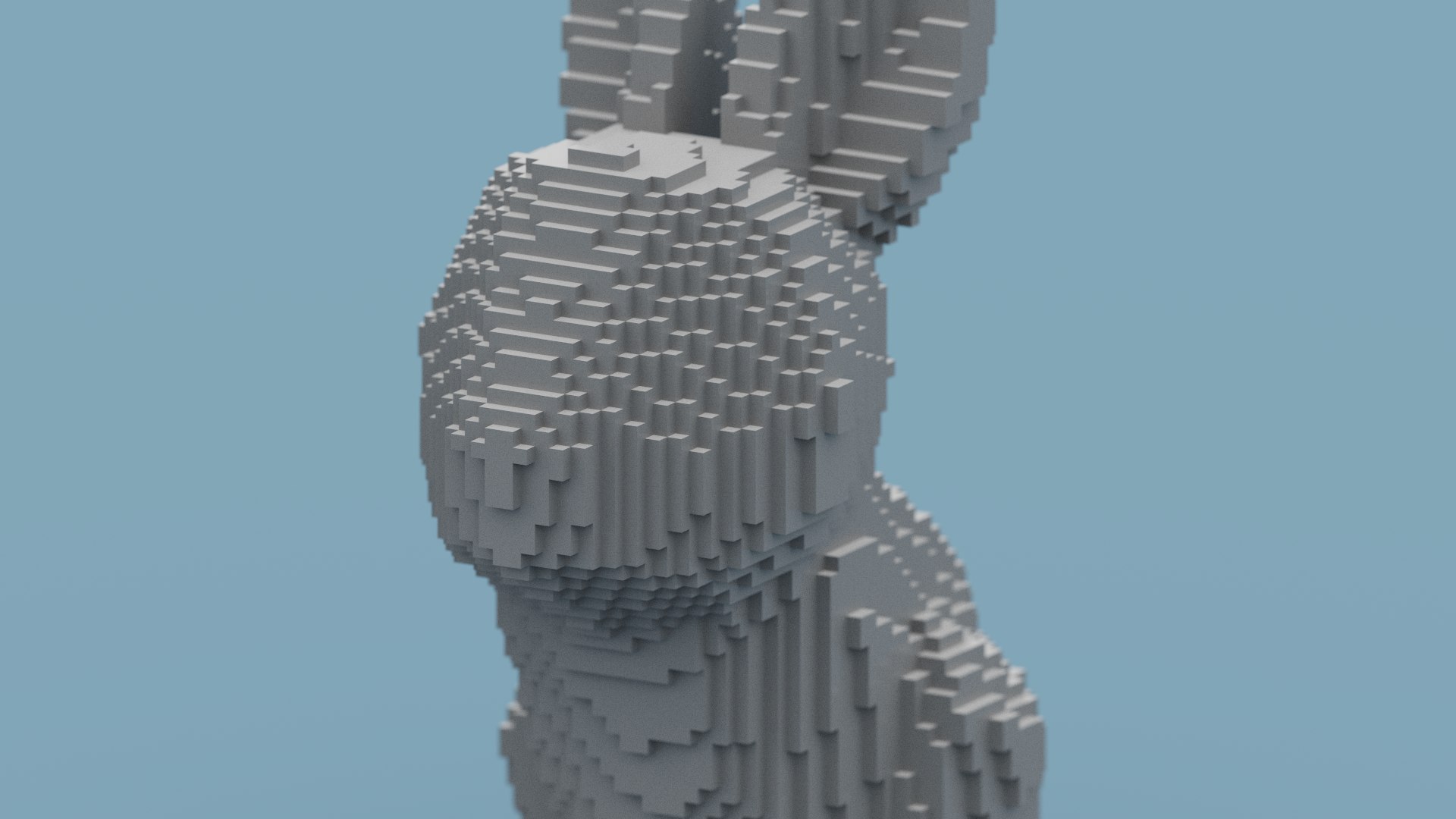 3D model Voxel Rabbit - TurboSquid 2060852