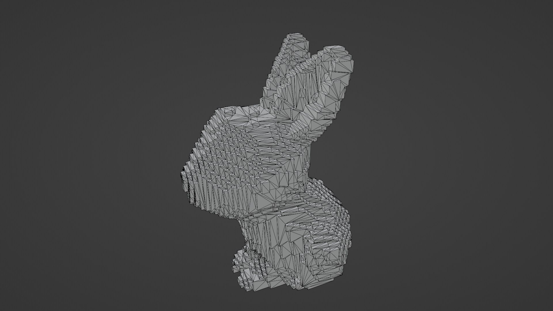 3D model Voxel Rabbit - TurboSquid 2060852