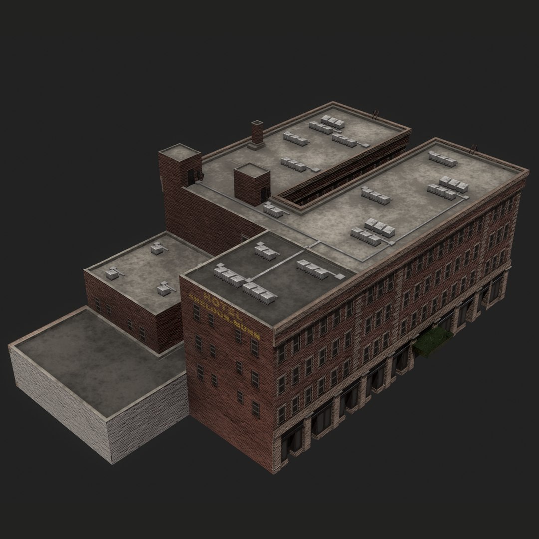 Sheldon Munn Hotel 3D - TurboSquid 1599720