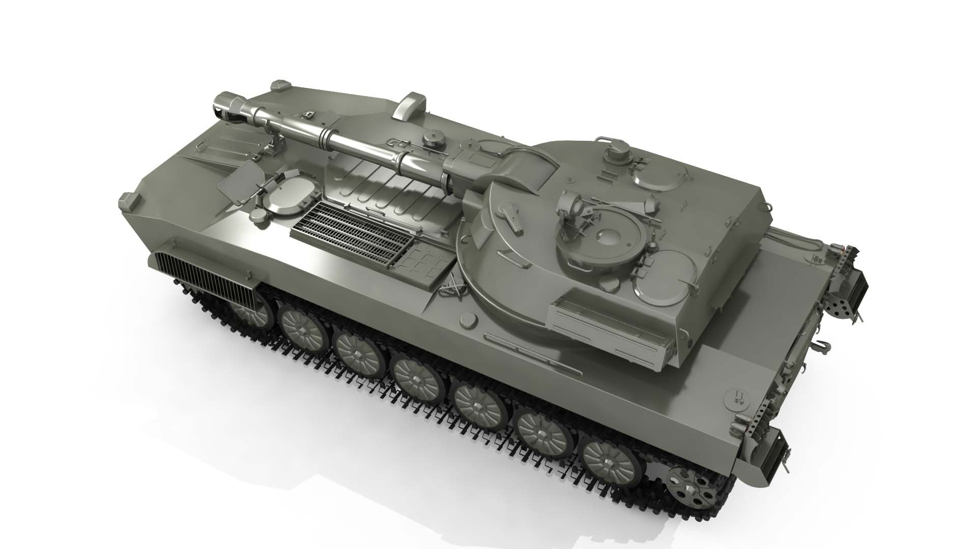 3D Howitzer 2C1 - TurboSquid 2163160