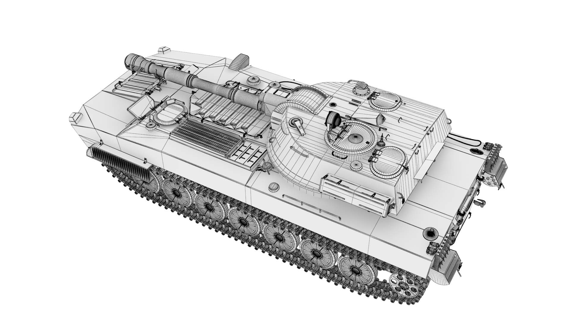 3D Howitzer 2C1 - TurboSquid 2163160