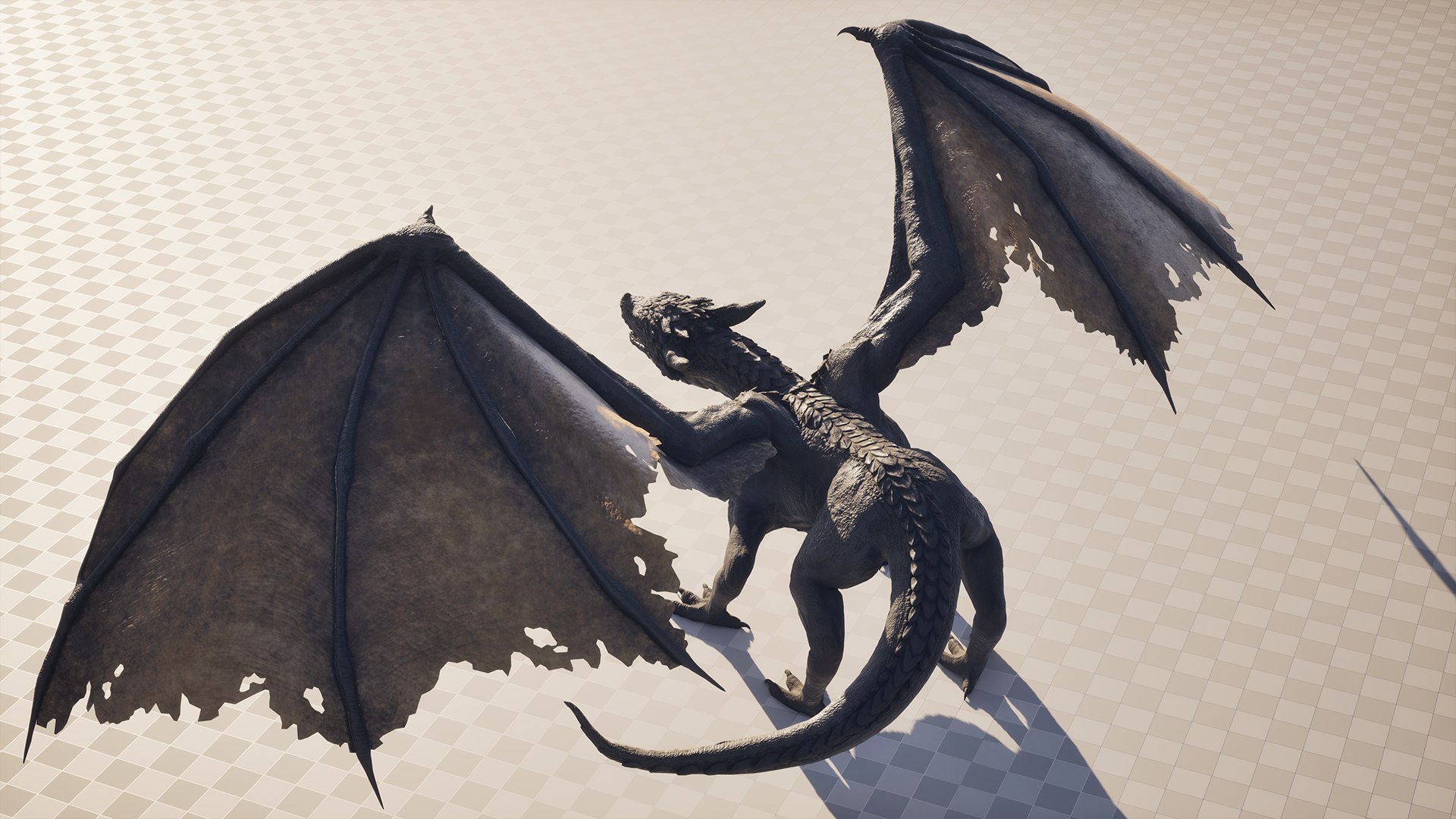 Fantasy Dragon Animated 3D Model - TurboSquid 2370168