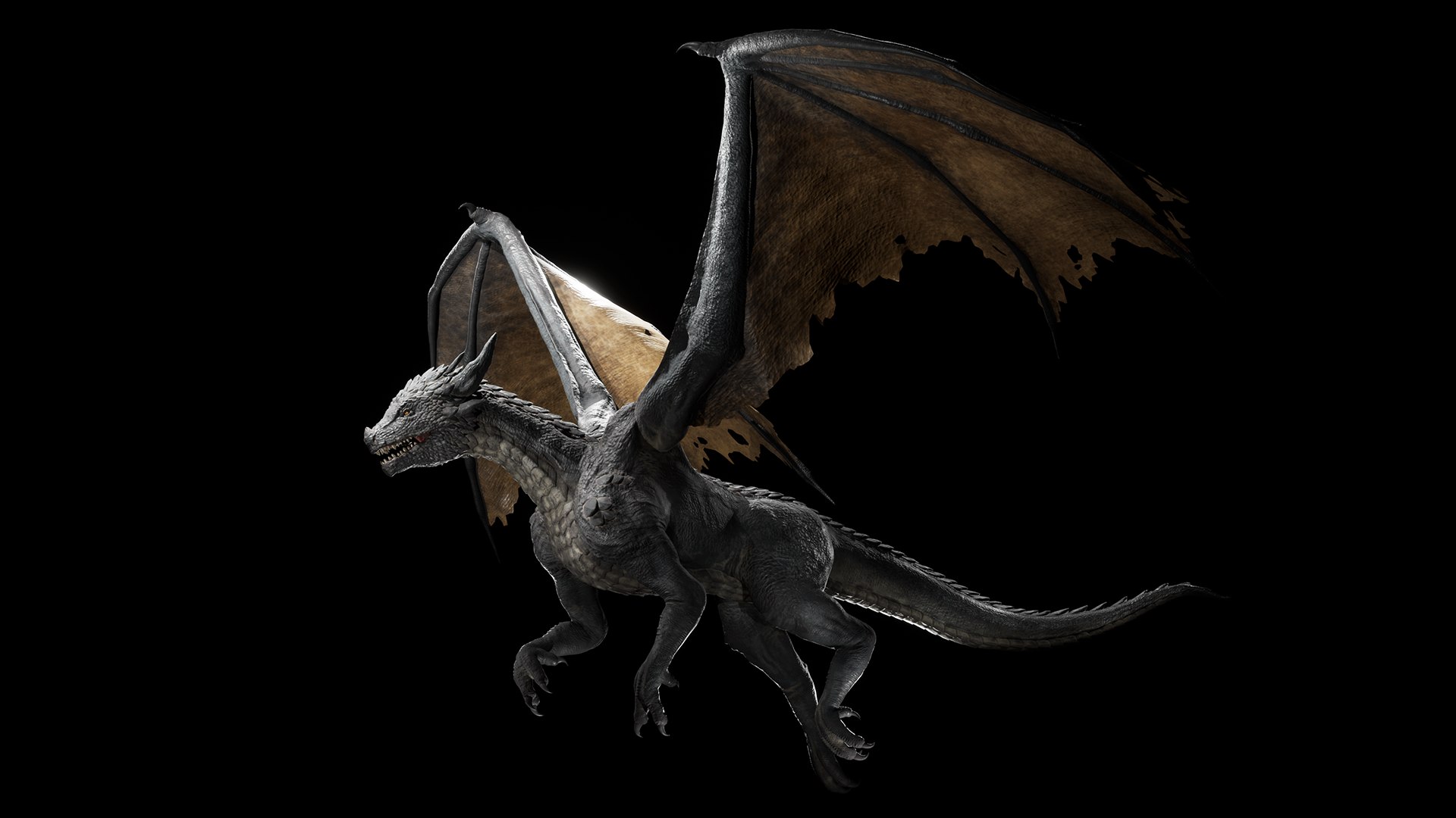 Fantasy Dragon Animated 3D Model - TurboSquid 2370168