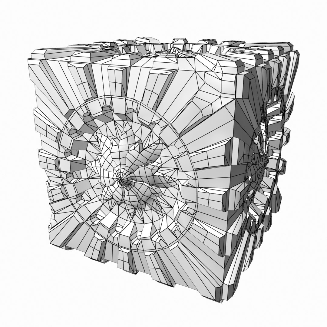 Cube Artifact Design 3D | 1143664 | TurboSquid