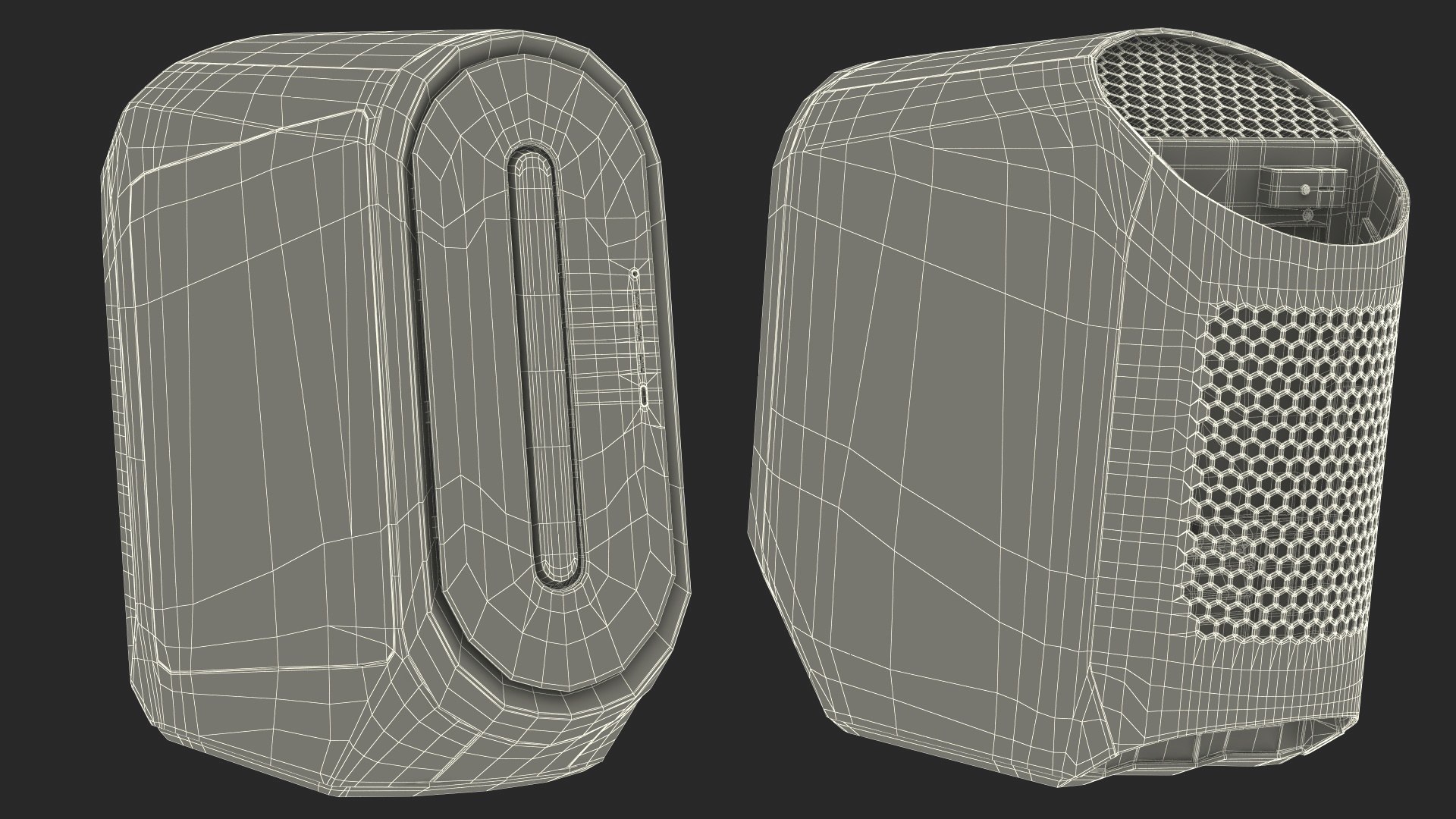 3D Liquid Cooled Gaming Desktop Red model - TurboSquid 2137500