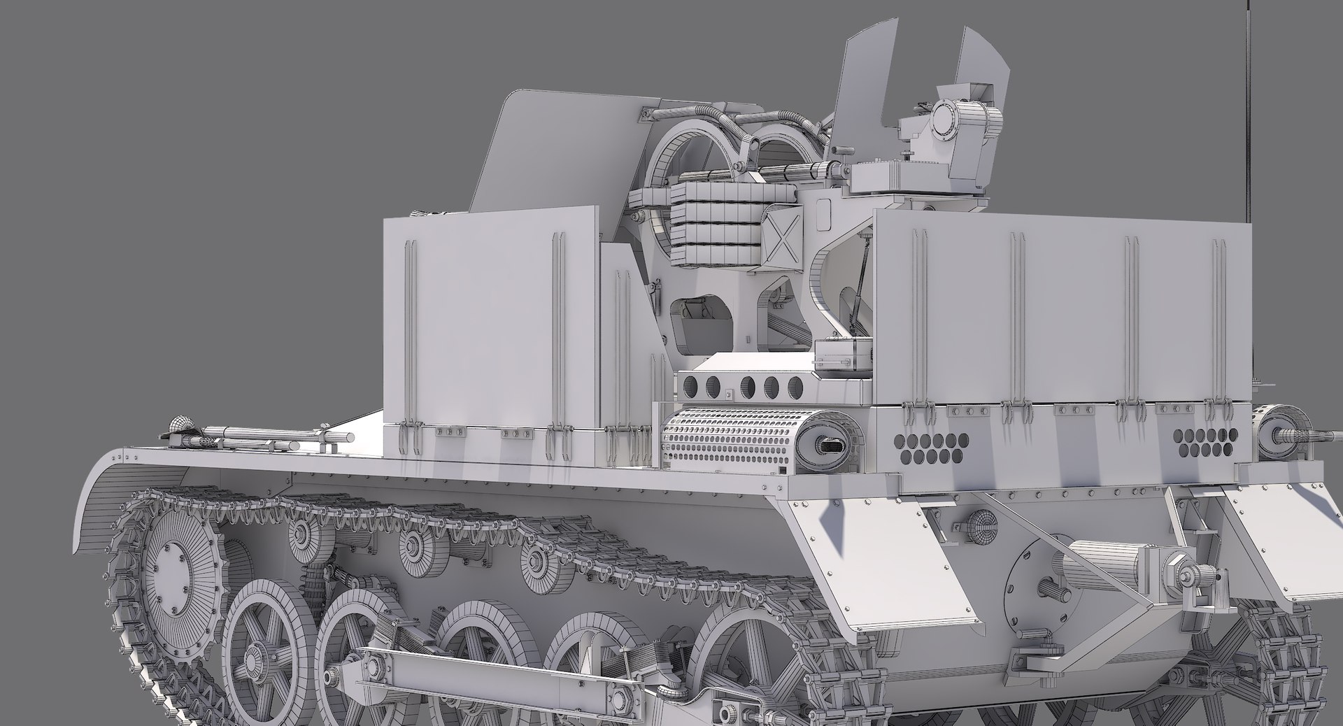3D 2 Cm Flak 38 Model - TurboSquid 1201684