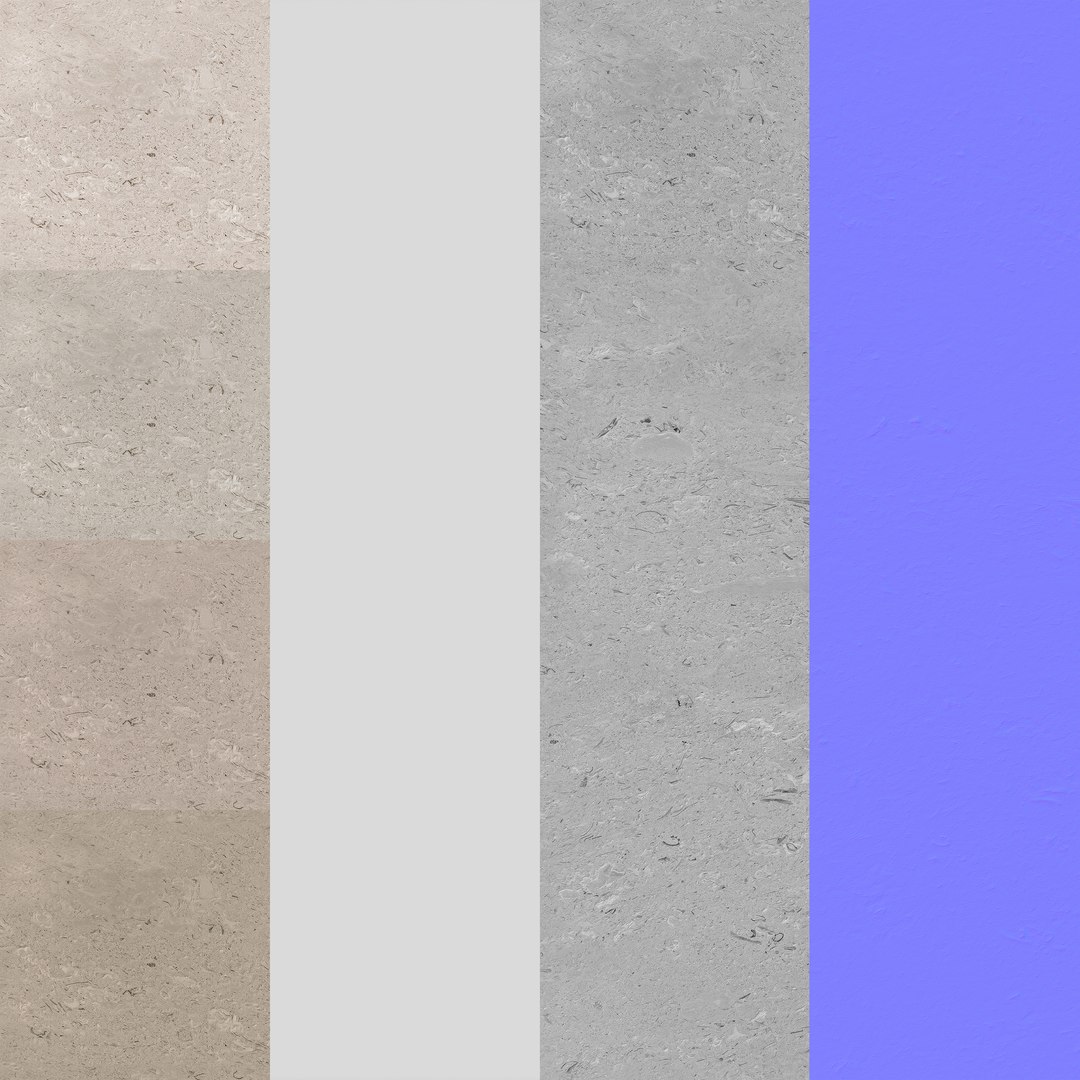 Brushed Limestone 03 3D Model - TurboSquid 2321309