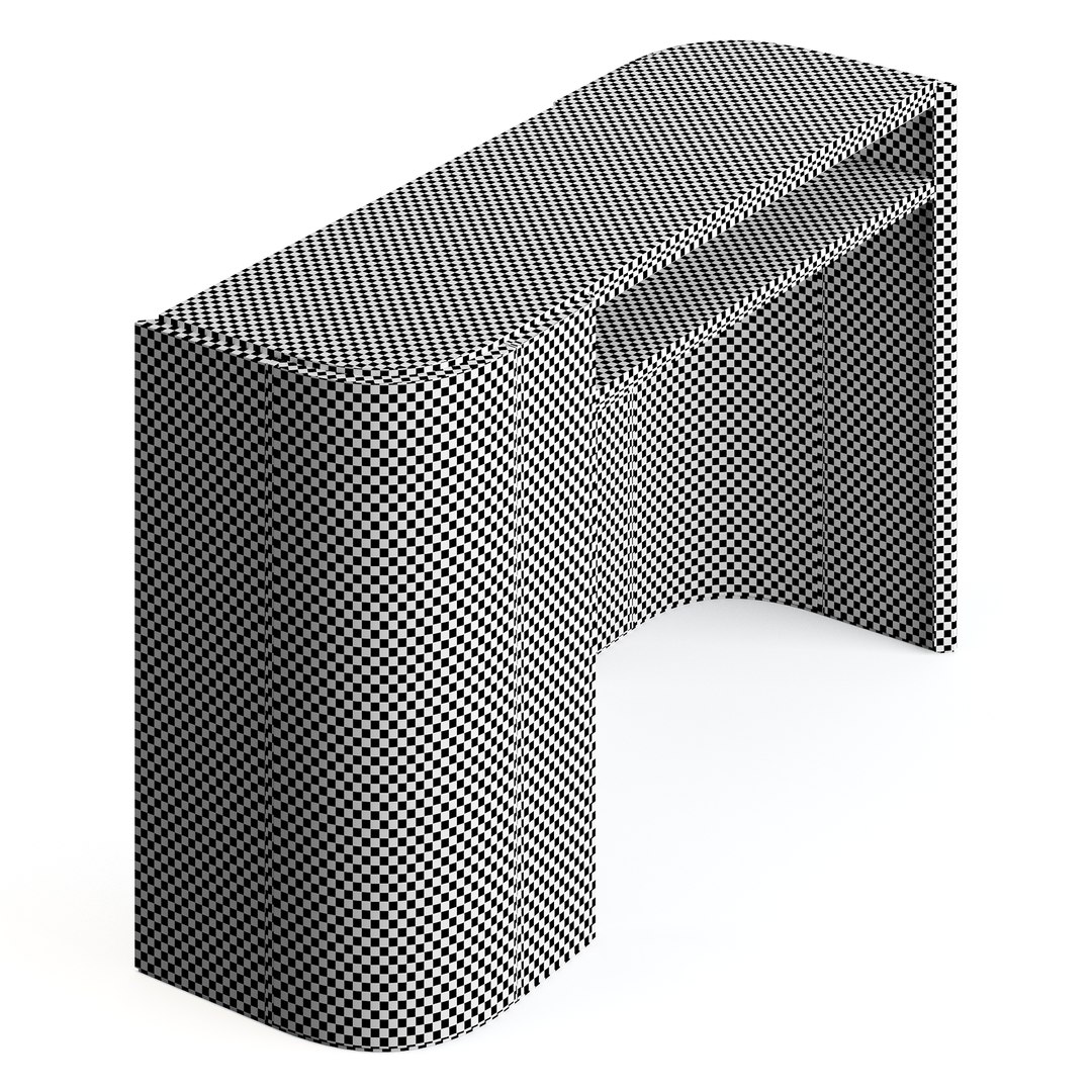 Frato OKAYAMA Console Table Model - TurboSquid 1977327
