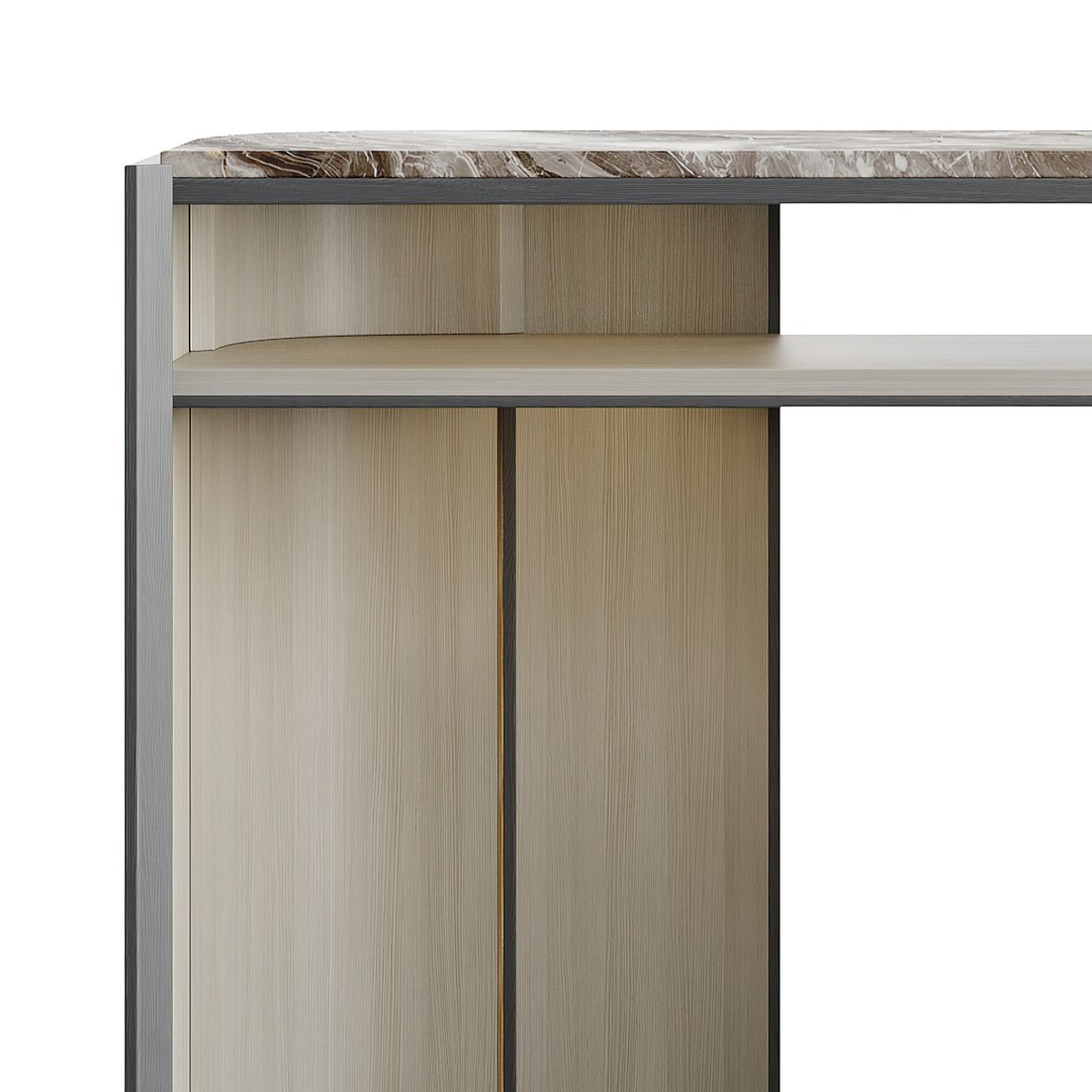 Frato OKAYAMA Console Table Model - TurboSquid 1977327