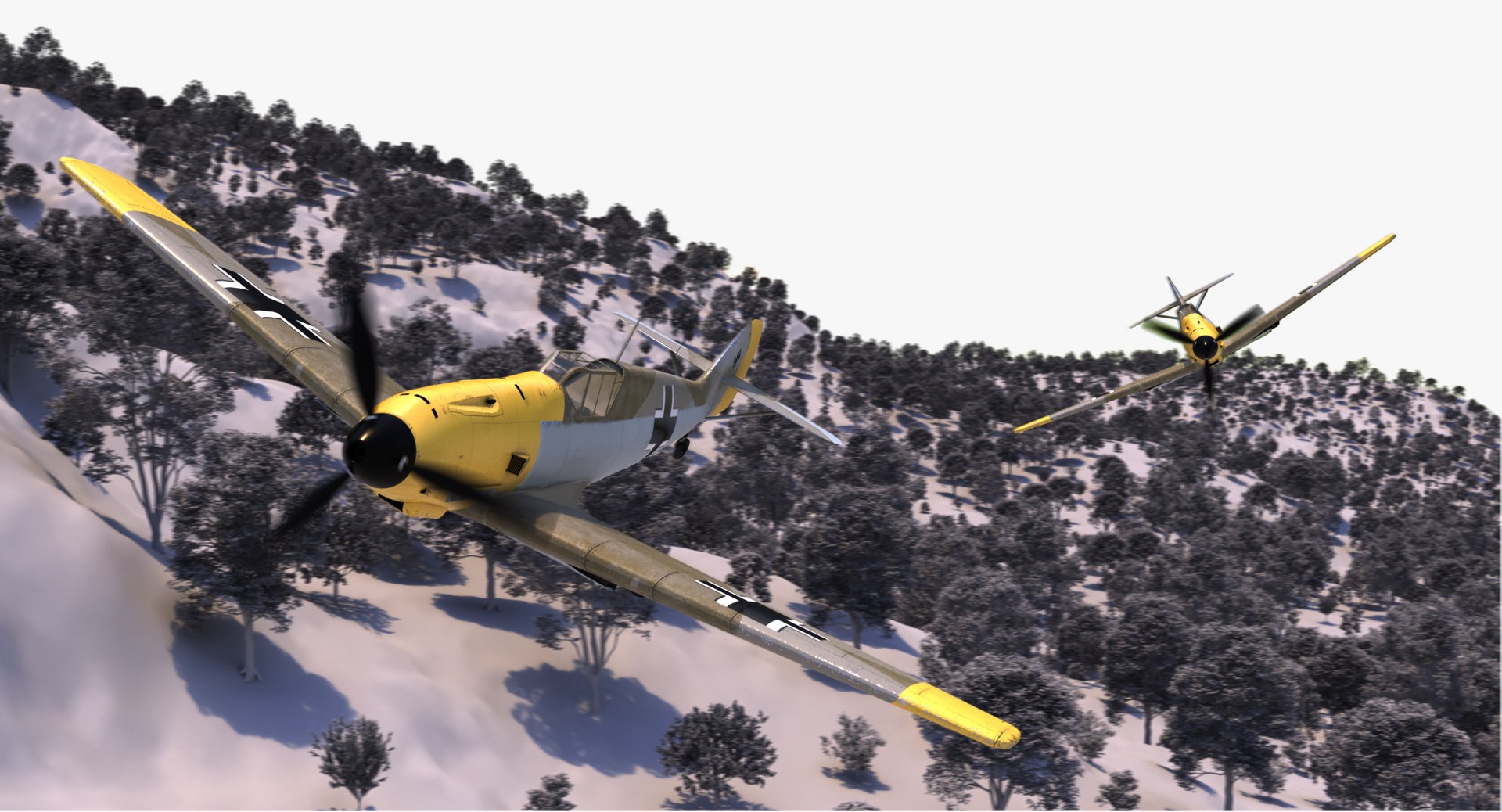 Messerschmitt Bf 109 3D - TurboSquid 1303211