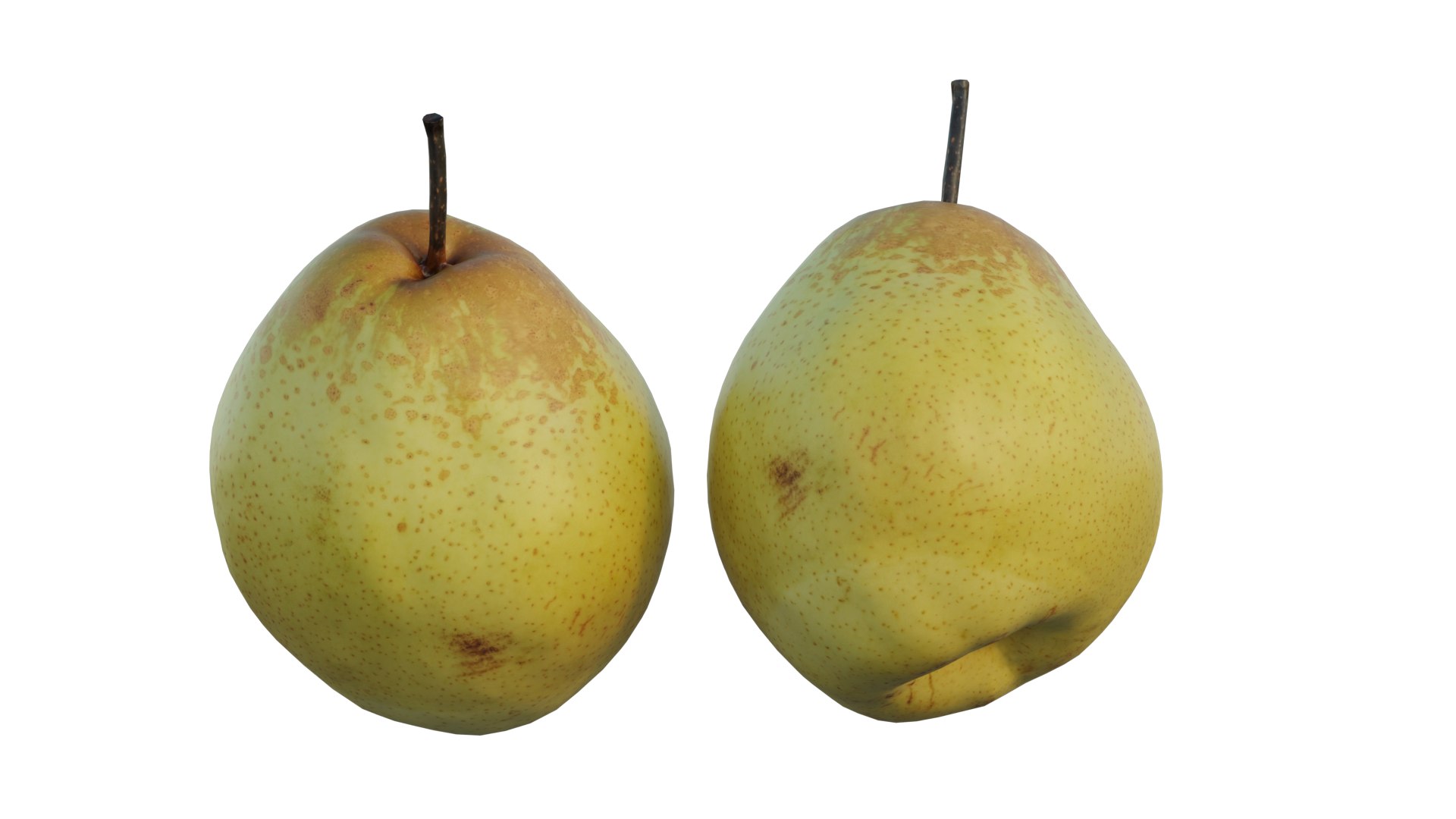 3D Model Pear 02 - TurboSquid 1906571
