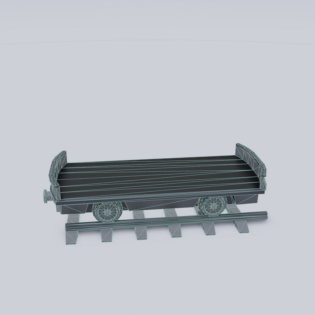 Freight Wagon 2 Model - TurboSquid 1543294