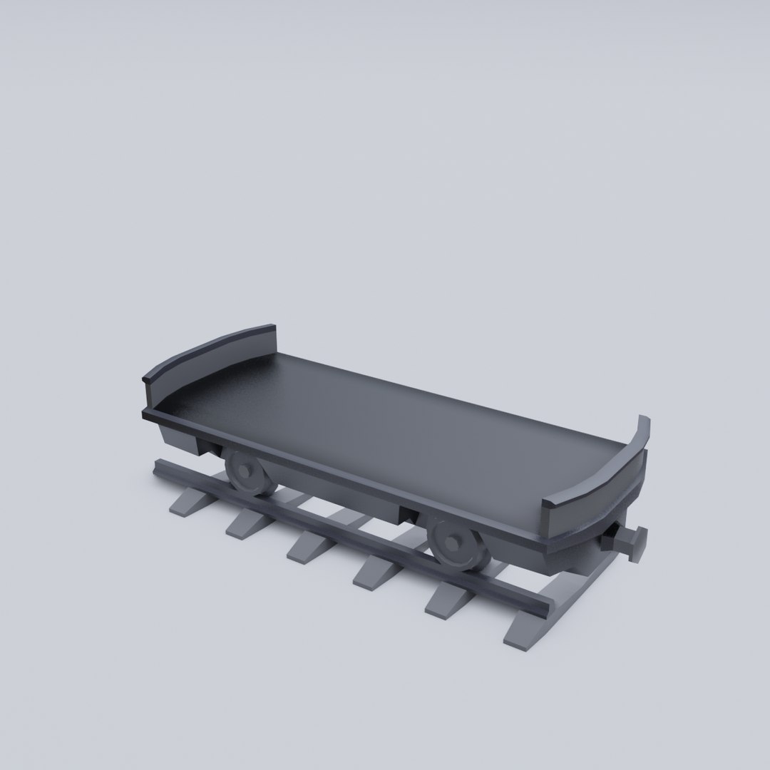 Freight Wagon 2 Model - TurboSquid 1543294