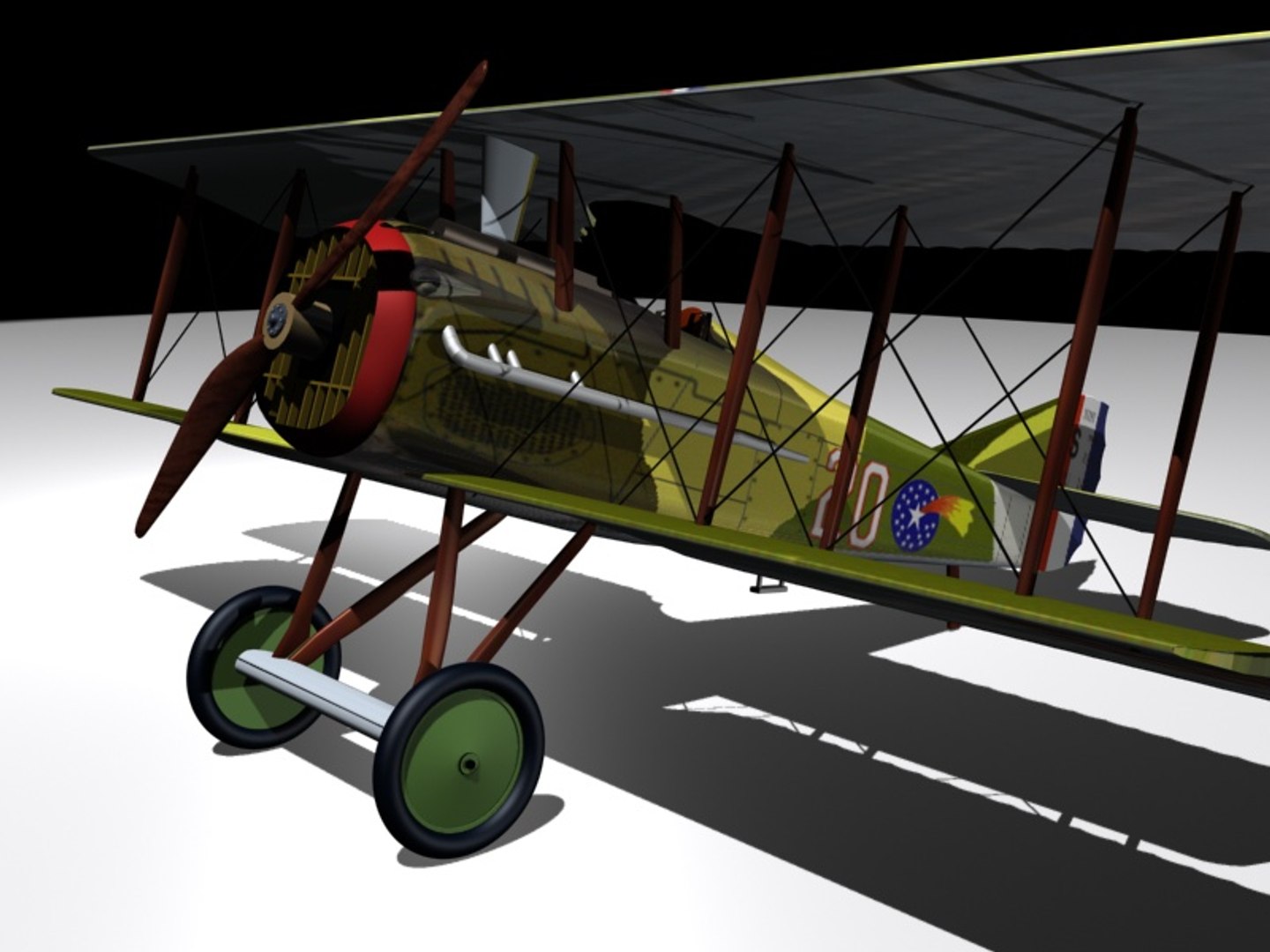 3d Fighter Plane Model