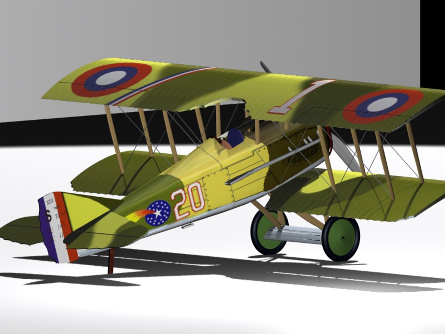 3d Fighter Plane Model
