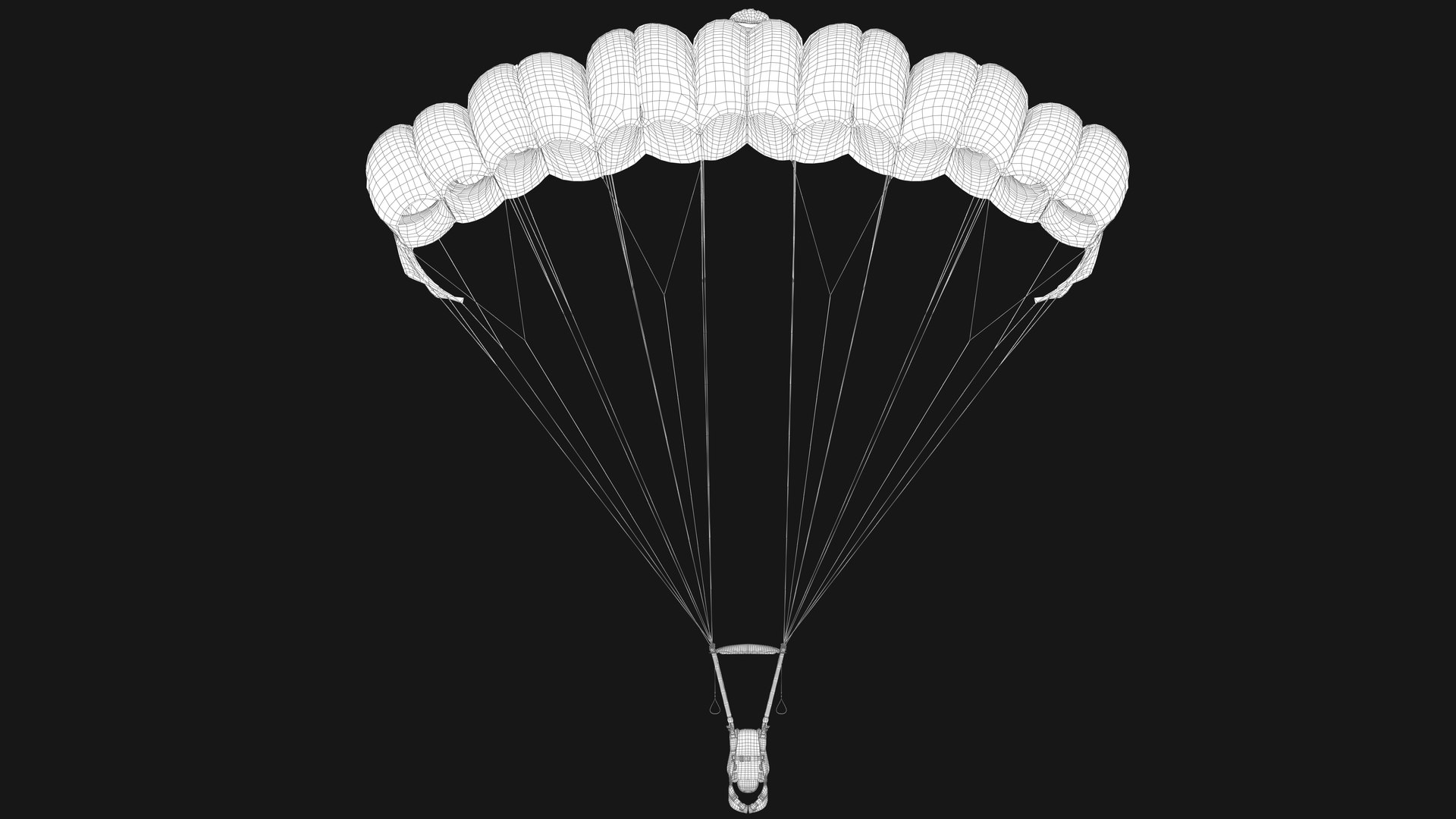 Parachute Game Ready PBR Model - TurboSquid 2213721