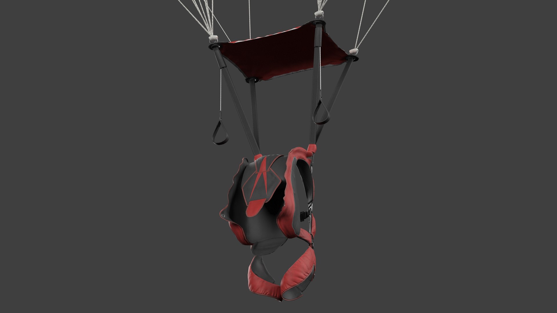 Parachute Game Ready PBR Model - TurboSquid 2213721
